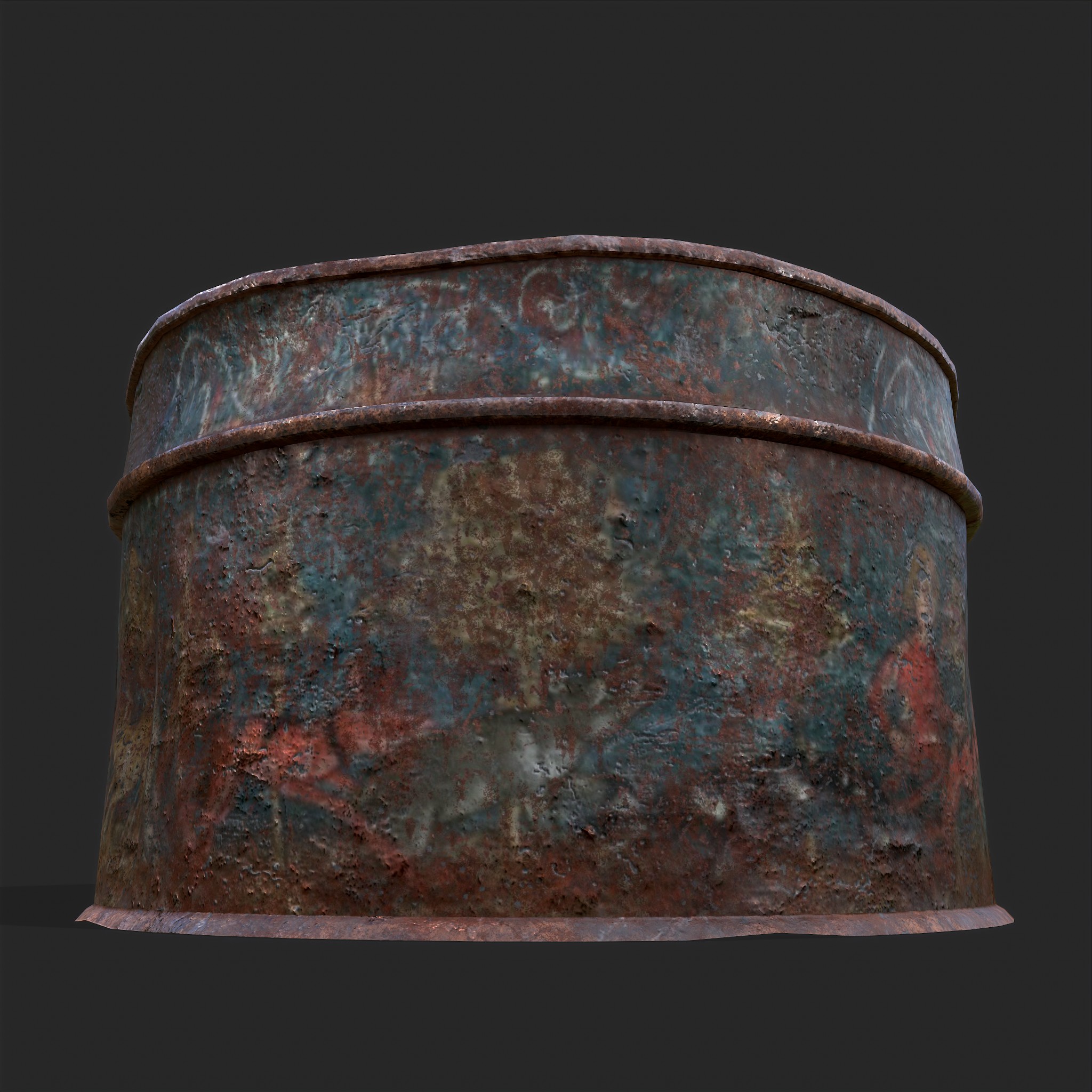 Circular Container - 3D Model by Get Dead Entertainment