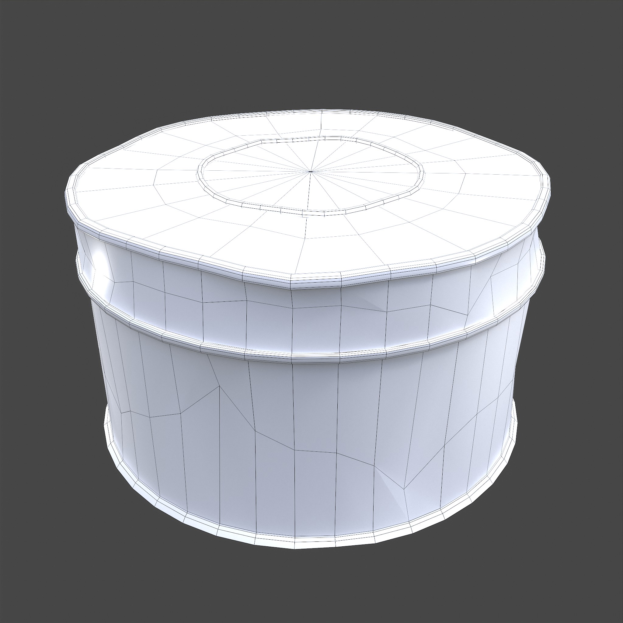 Circular Container - 3D Model by Get Dead Entertainment