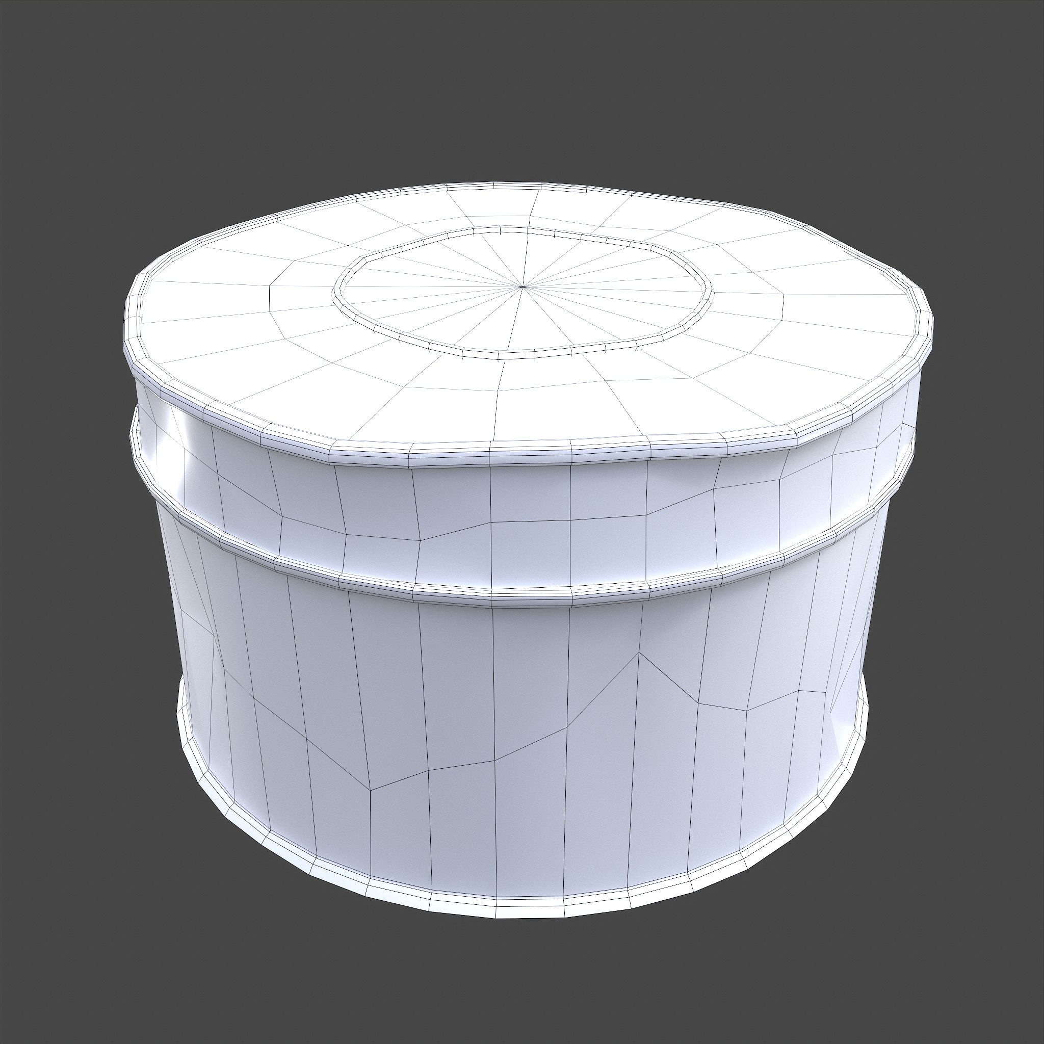 Circular Container - 3D Model by Get Dead Entertainment