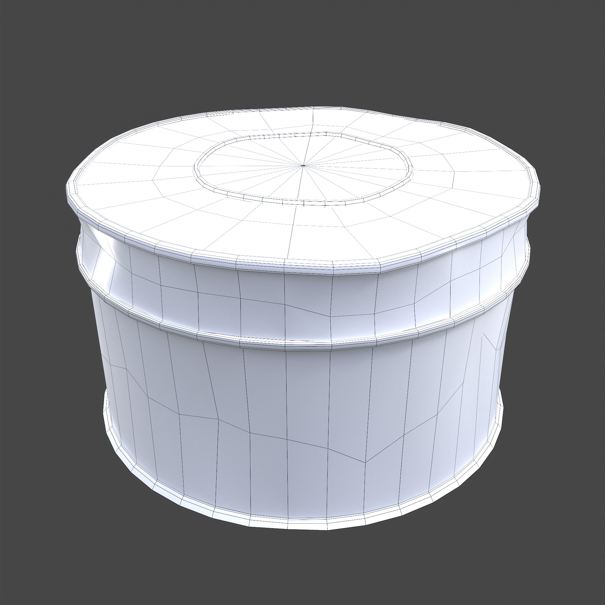 Circular Container - 3D Model by Get Dead Entertainment