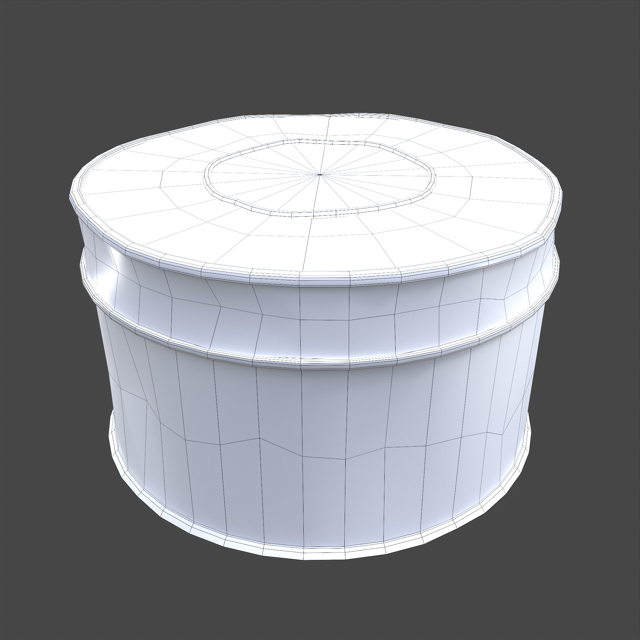 Circular Container - 3D Model by Get Dead Entertainment