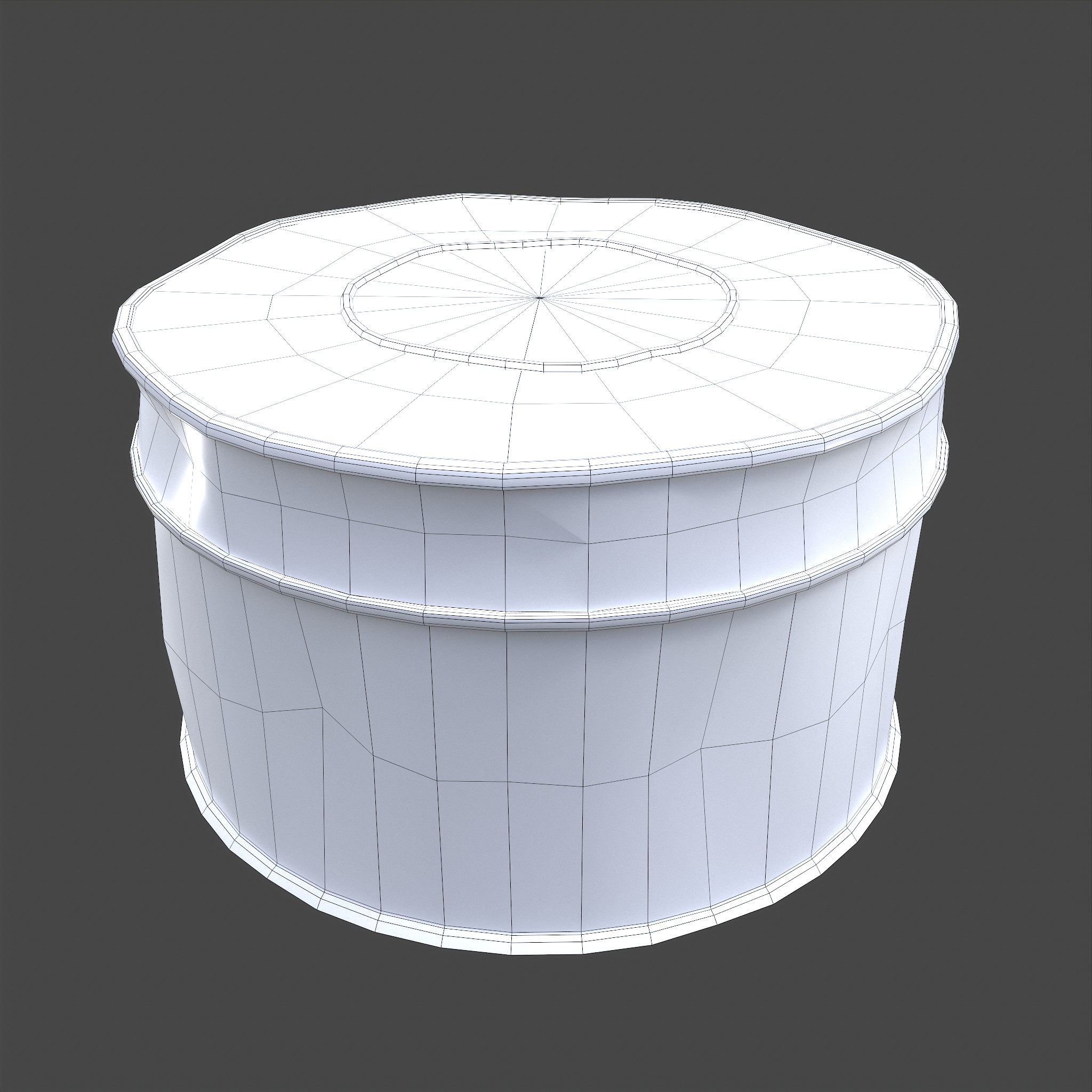 Circular Container - 3D Model by Get Dead Entertainment
