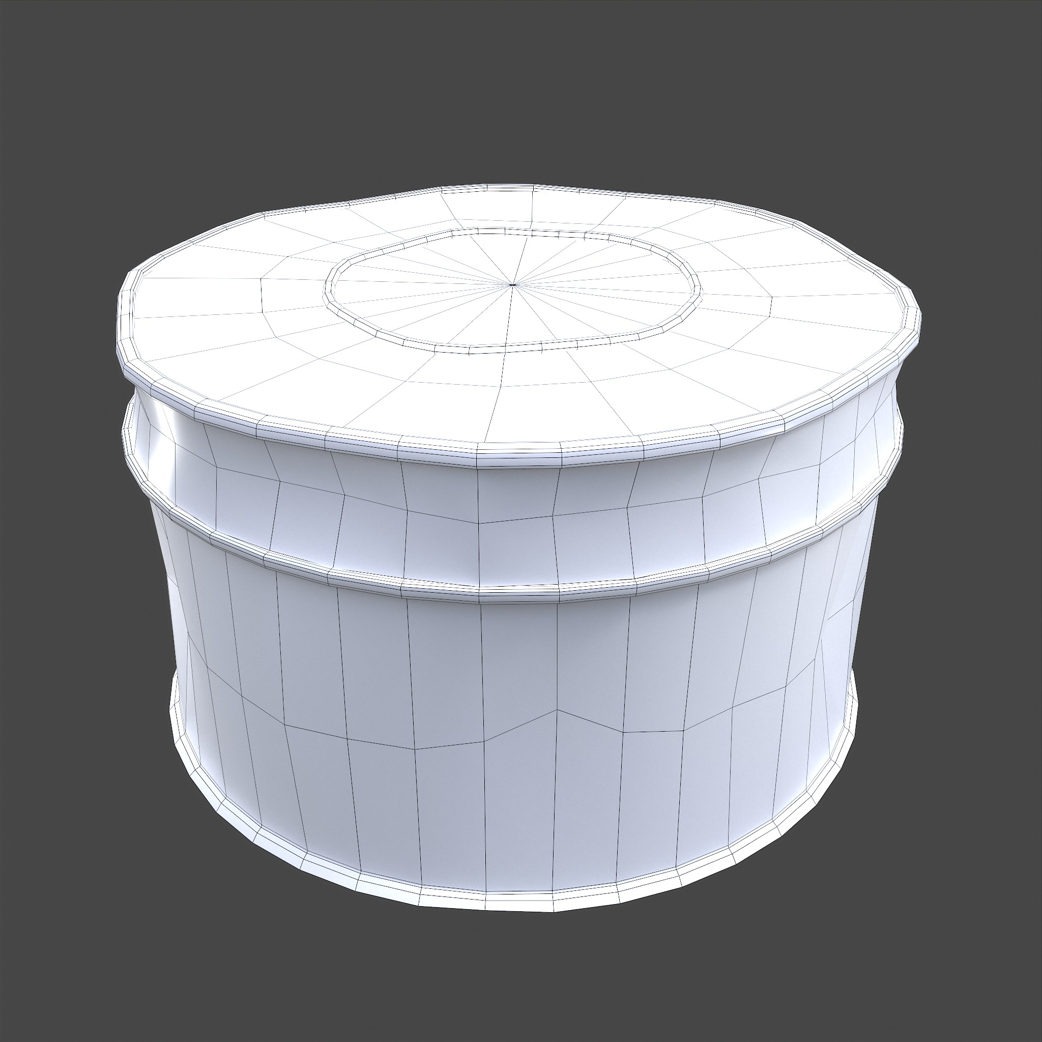 Circular Container - 3D Model by Get Dead Entertainment