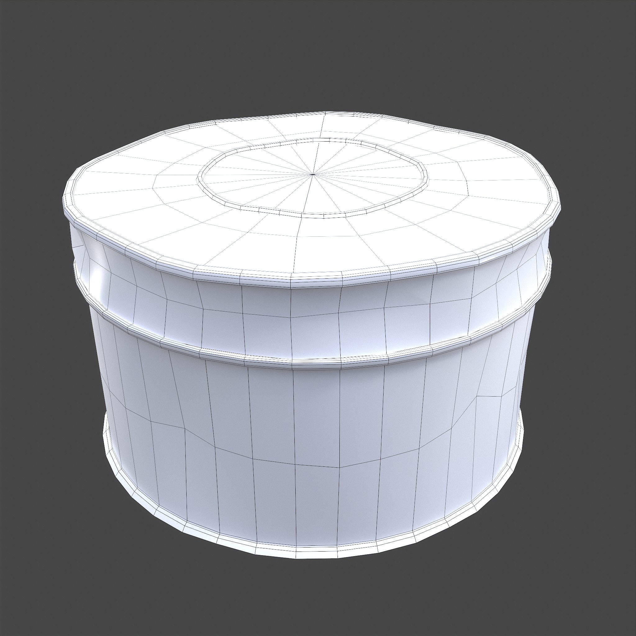 Circular Container - 3D Model by Get Dead Entertainment