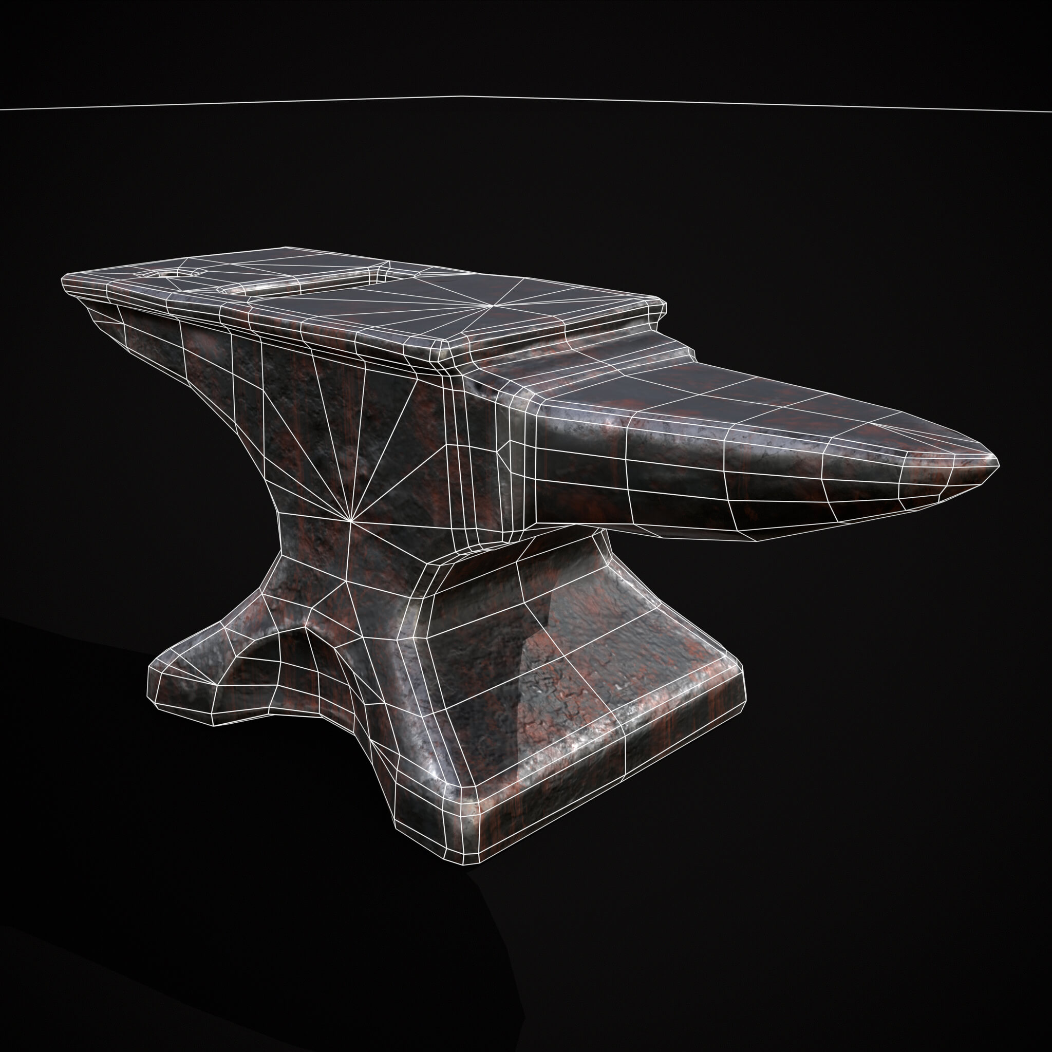 Classic Iron Anvil - 3D Model by Get Dead Entertainment