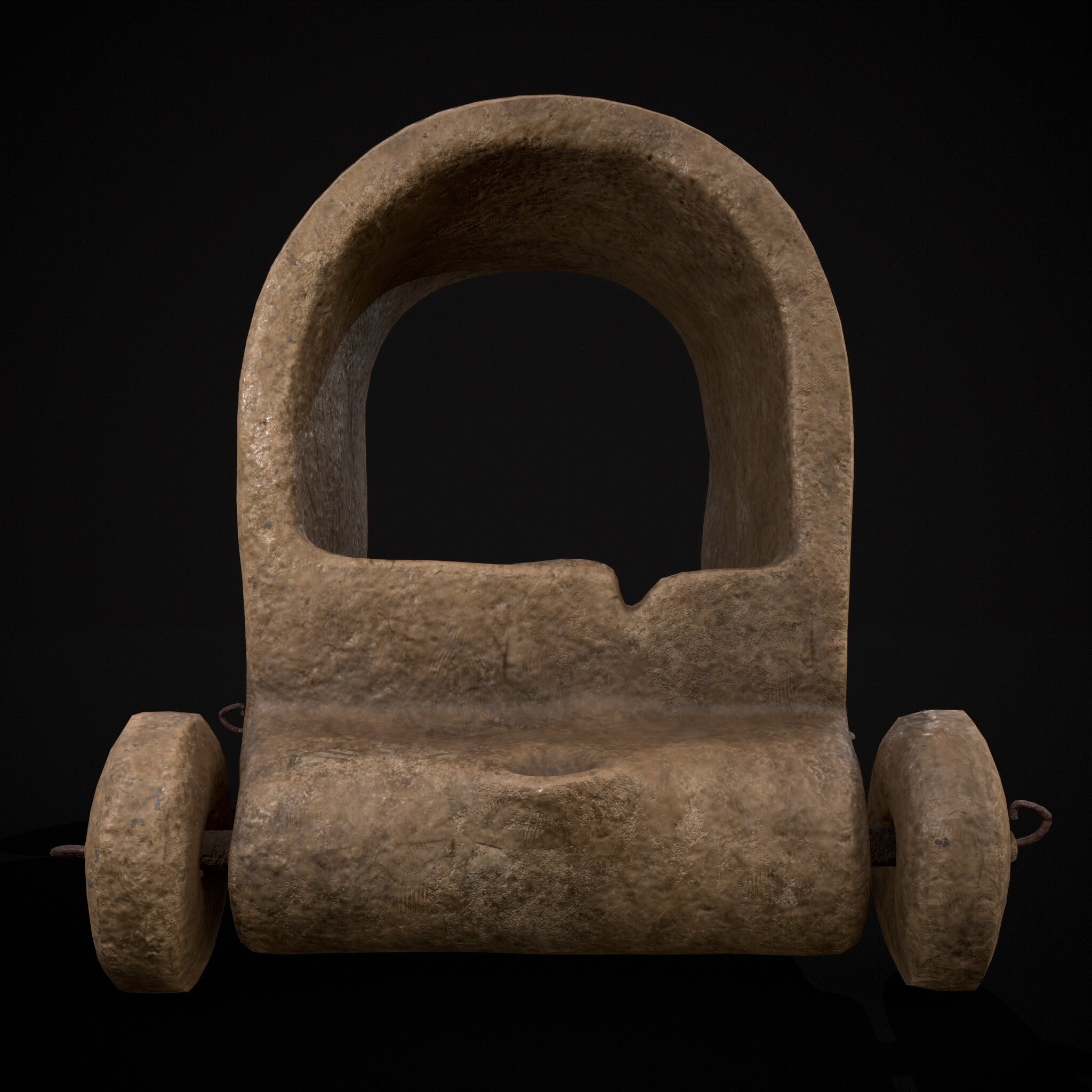 Clay Toy Wagon - 3D Model by Get Dead Entertainment