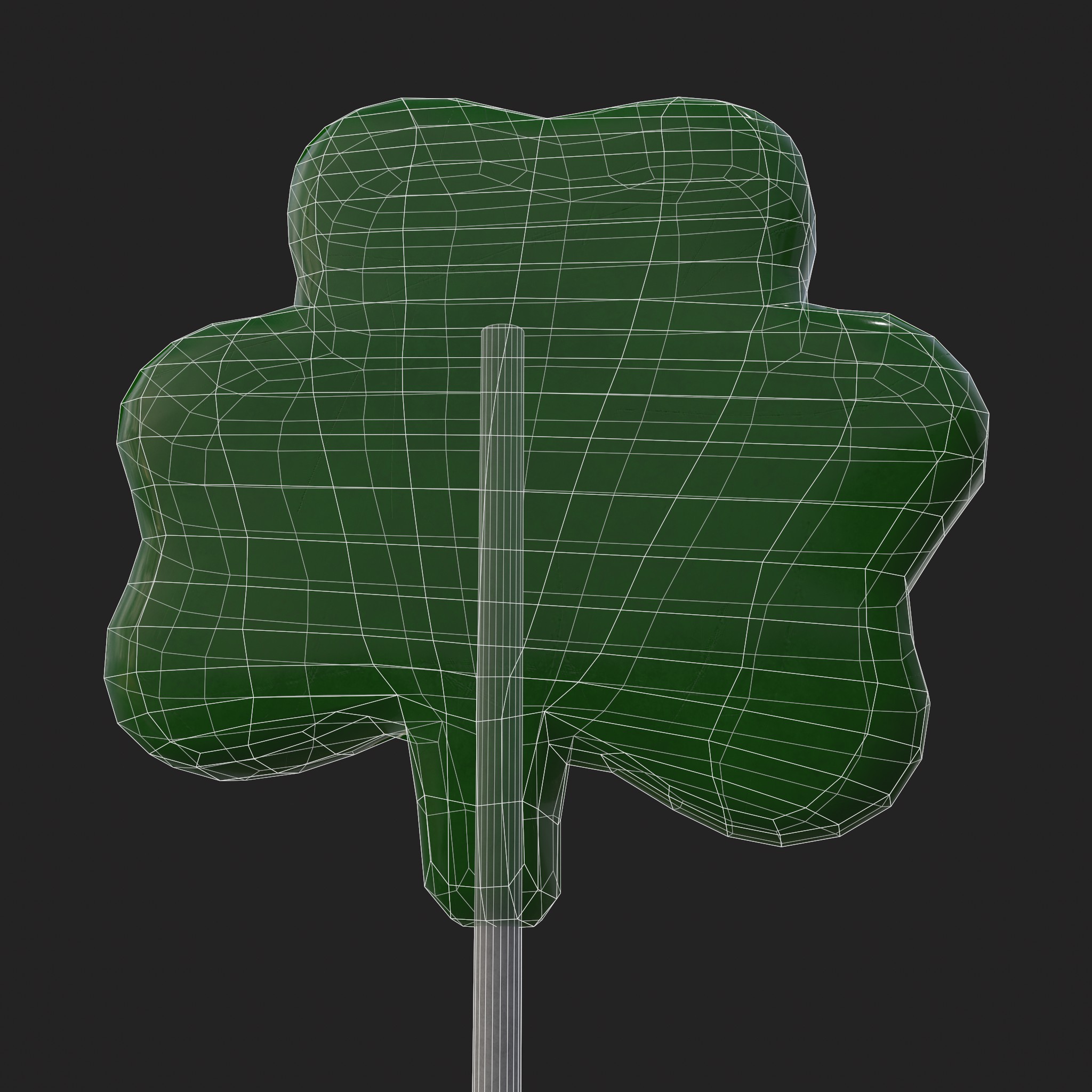 Clover Candy Sucker - 3D Model by Get Dead Entertainment