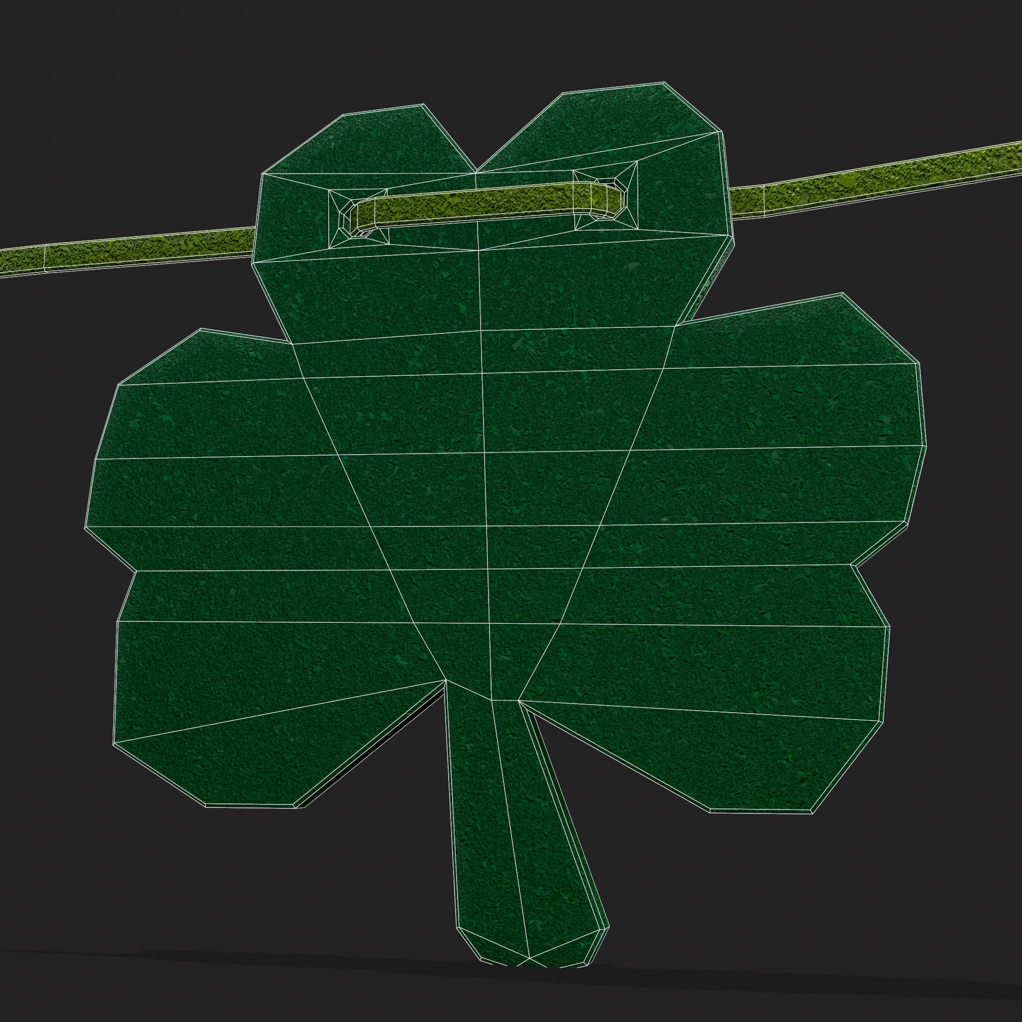 Clover Hanging Banner - 3D Model by Get Dead Entertainment