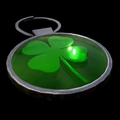 Clover Key Ring - 3D Model by Get Dead Entertainment
