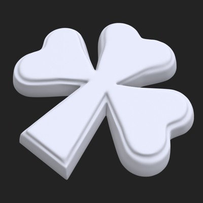 Clover Layered - 3D Print Model by Get Dead Entertainment