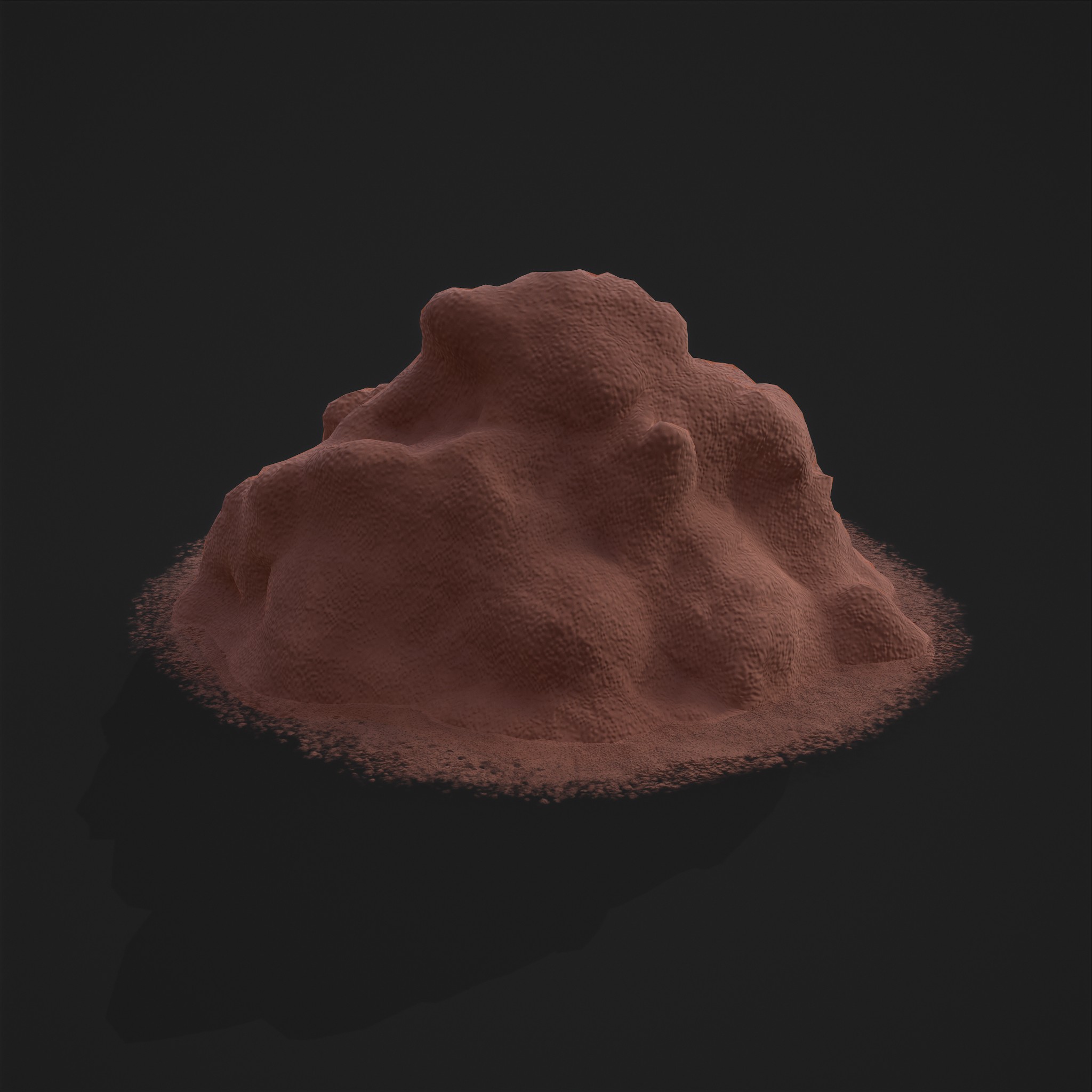 Cocoa Powder Piles - 3D Model by Get Dead Entertainment