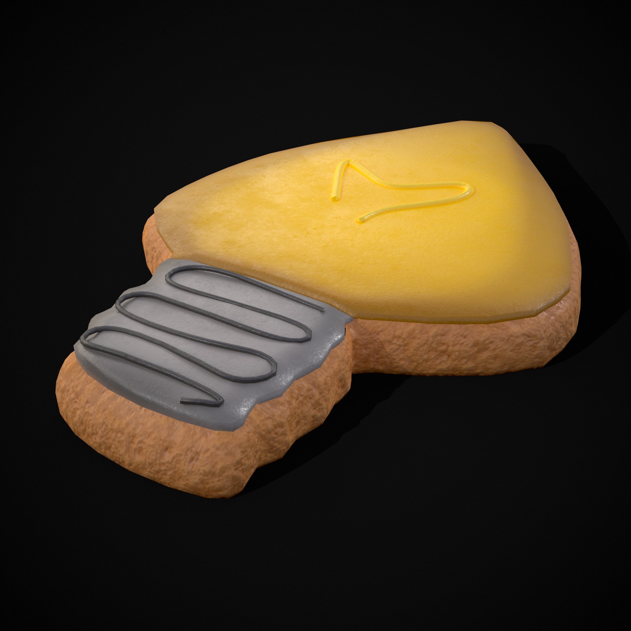 Colored Light Bulb Christmas Cookies - 3D Model by Get Dead Entertainment