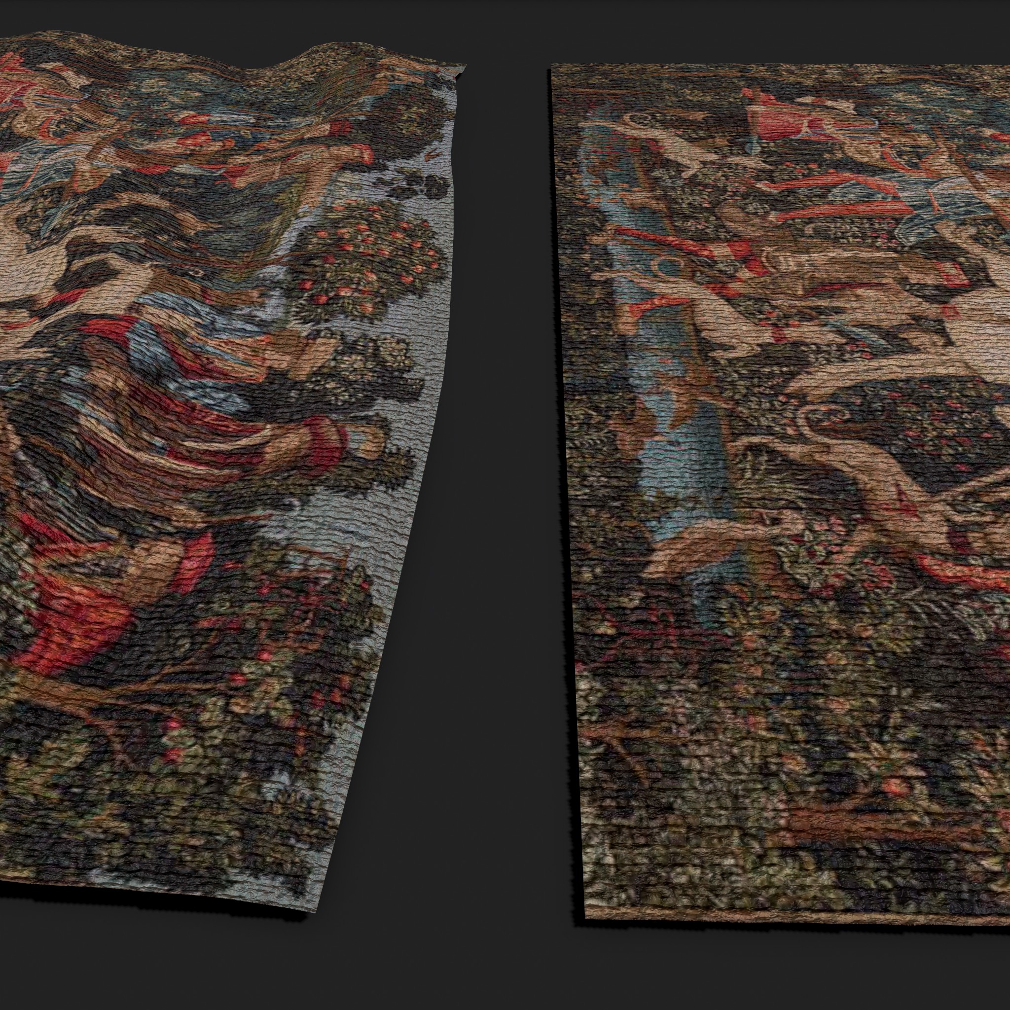 Courtyard Tapestry - 3D Model by Get Dead Entertainment