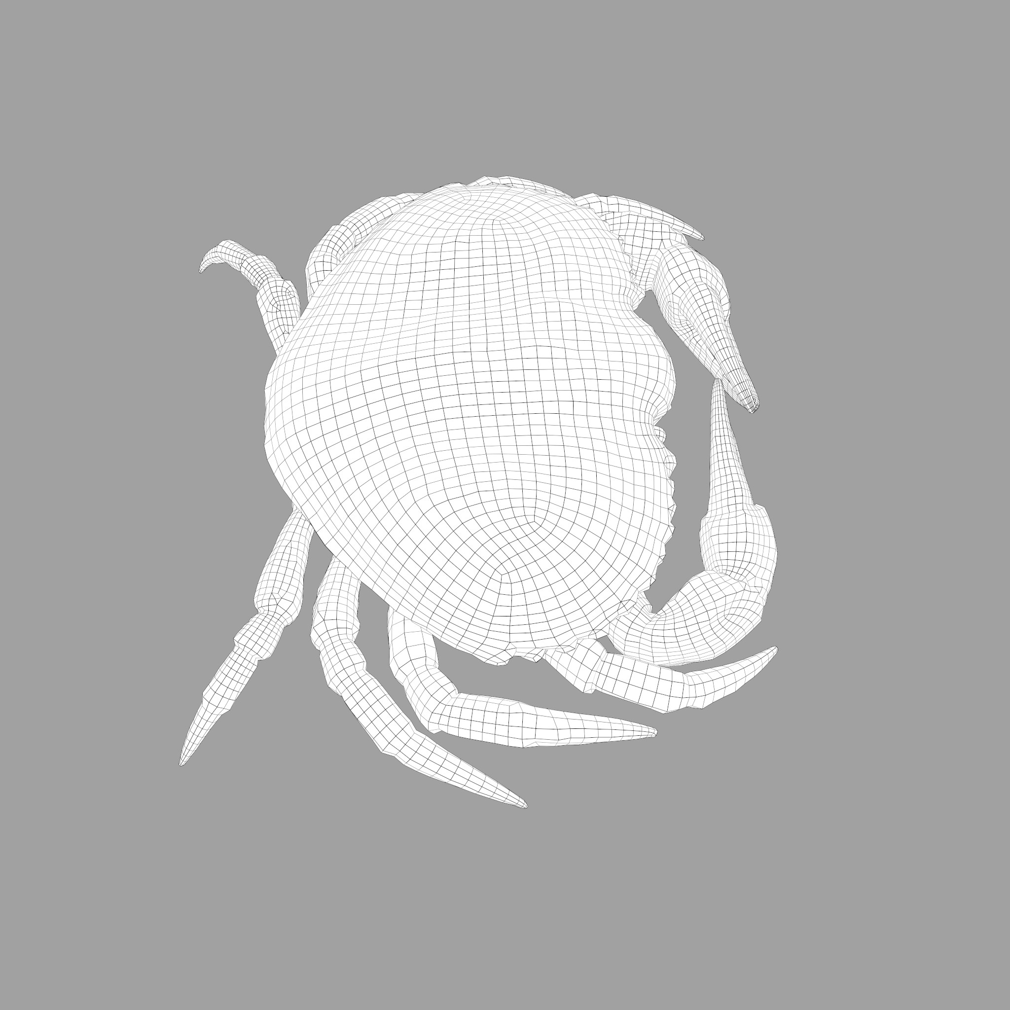 Crab Big Red - 3D Model by Get Dead Entertainment