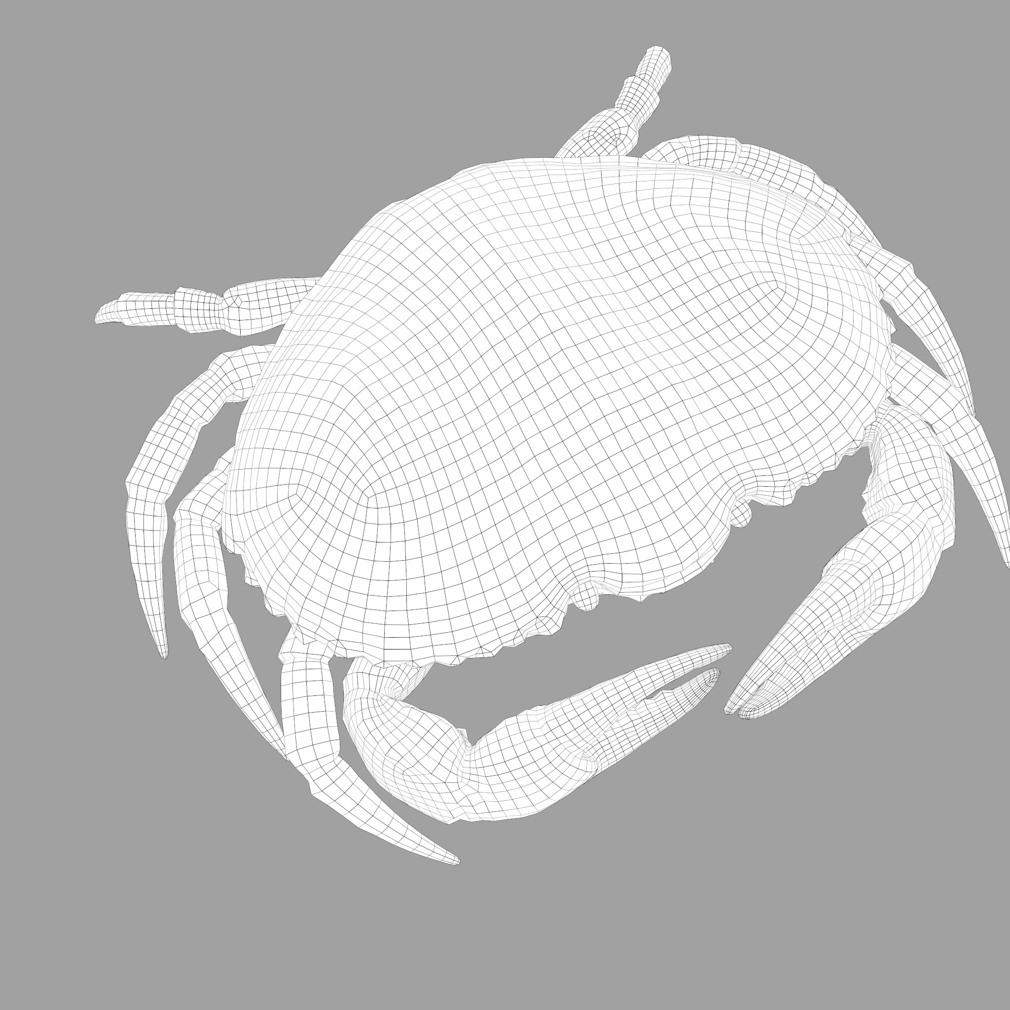 Crab Big Red - 3D Model by Get Dead Entertainment