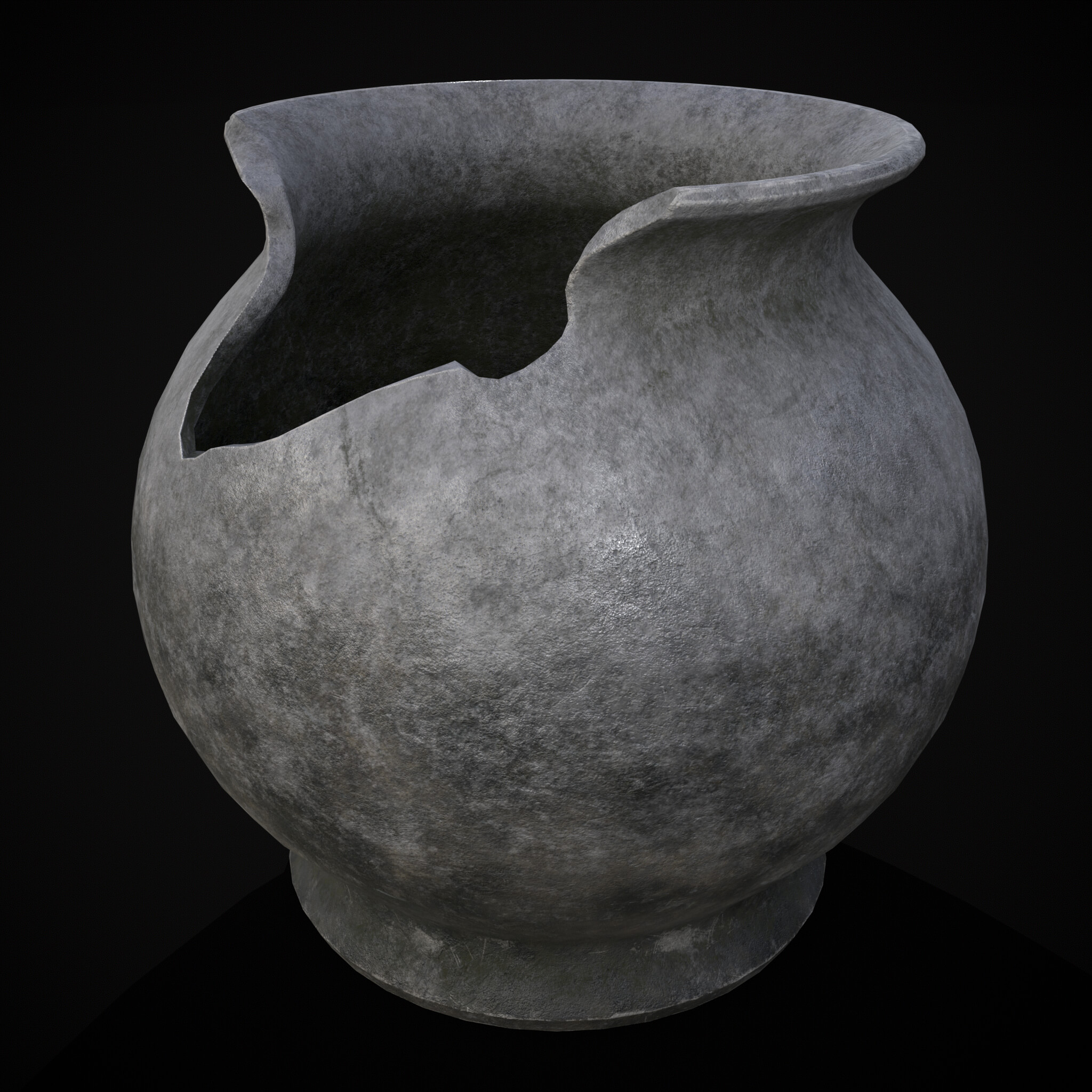 Cracked Vase - 3D Model by Get Dead Entertainment