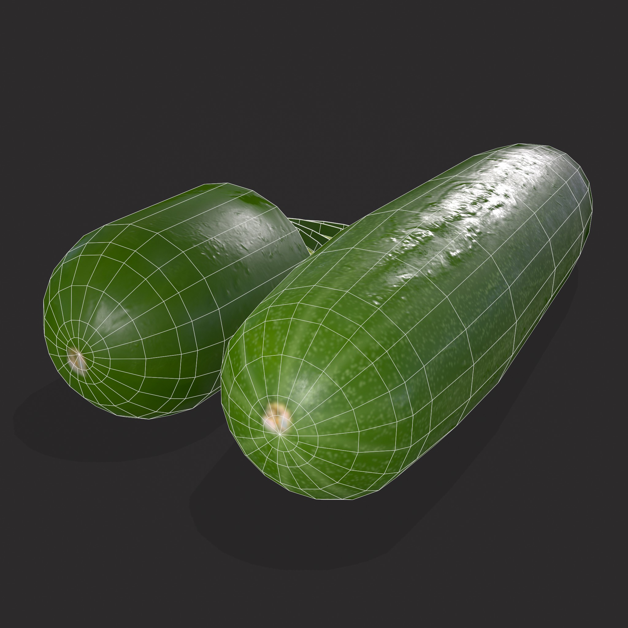 Cucumber Veggie - 3D Model by Get Dead Entertainment