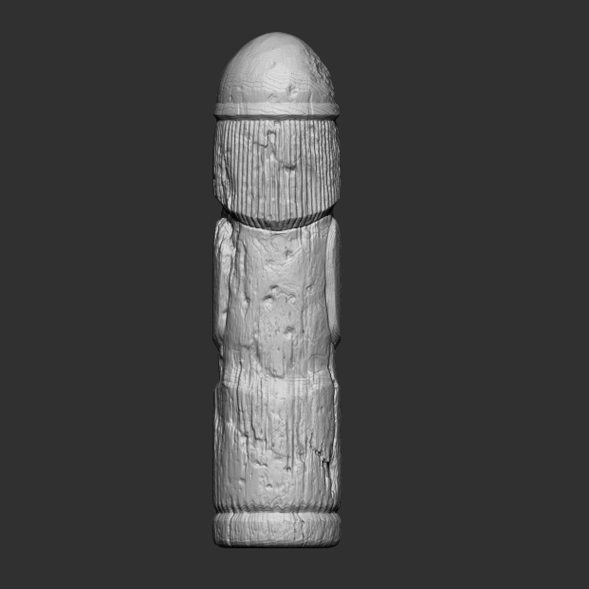 Dazhbog Old Wooden Figurine - 3D Print Model by Get Dead Entertainment