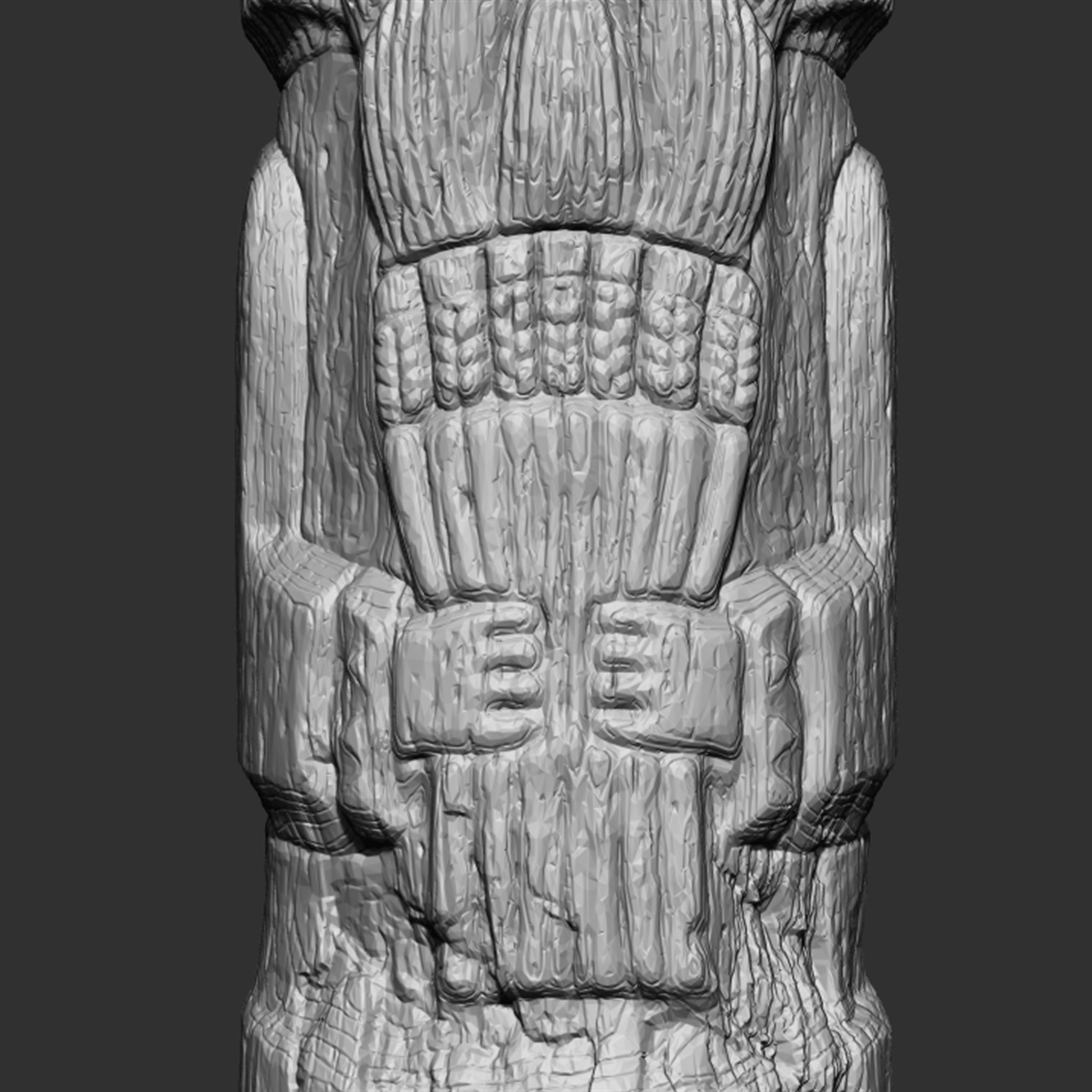 Dazhbog Old Wooden Figurine - 3D Model by Get Dead Entertainment