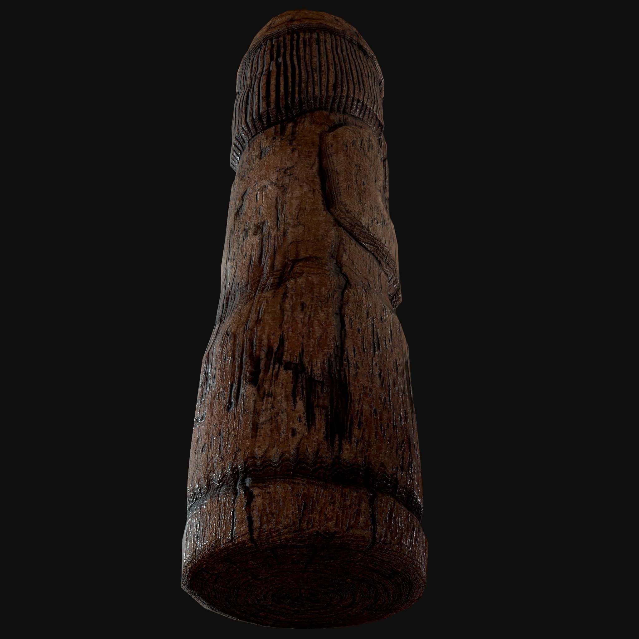 Dazhbog Old Wooden Figurine - 3D Model by Get Dead Entertainment
