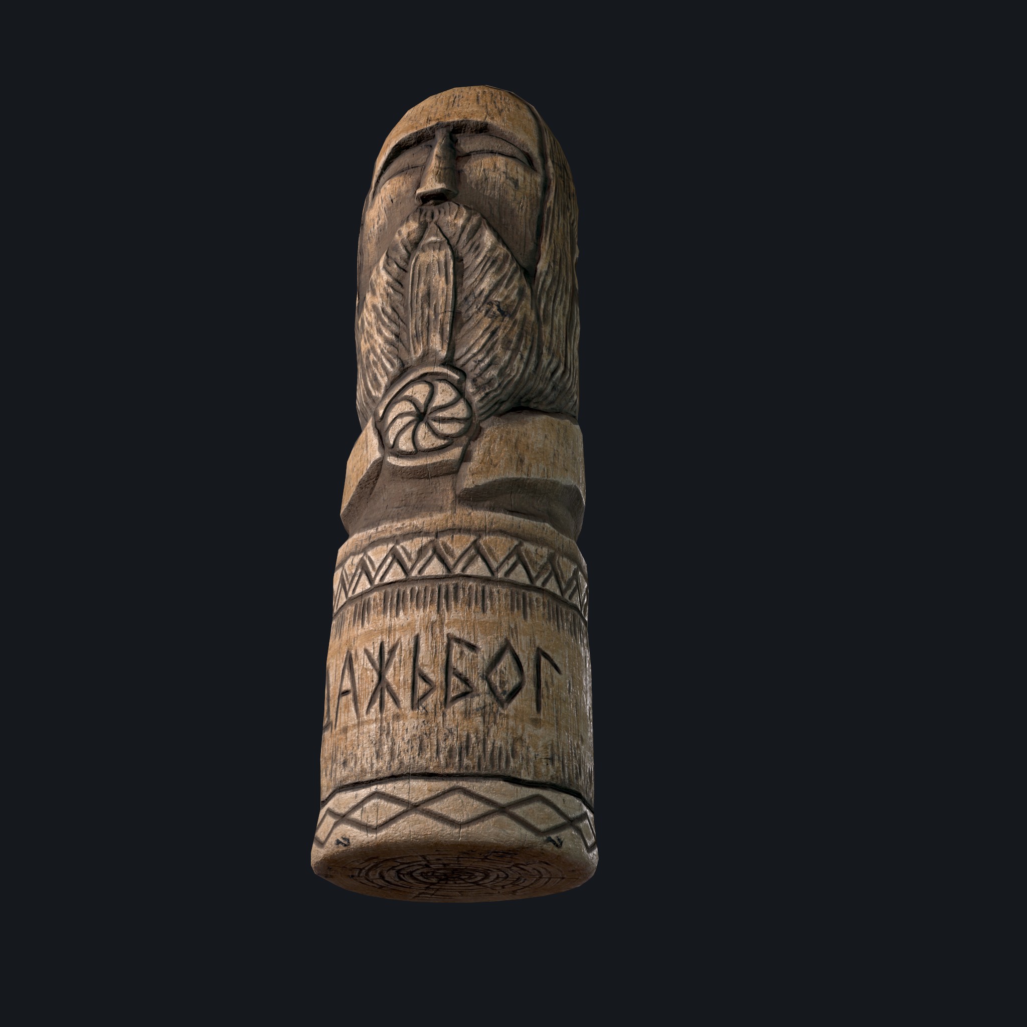 Dazhbog Statue - 3D Model by Get Dead Entertainment