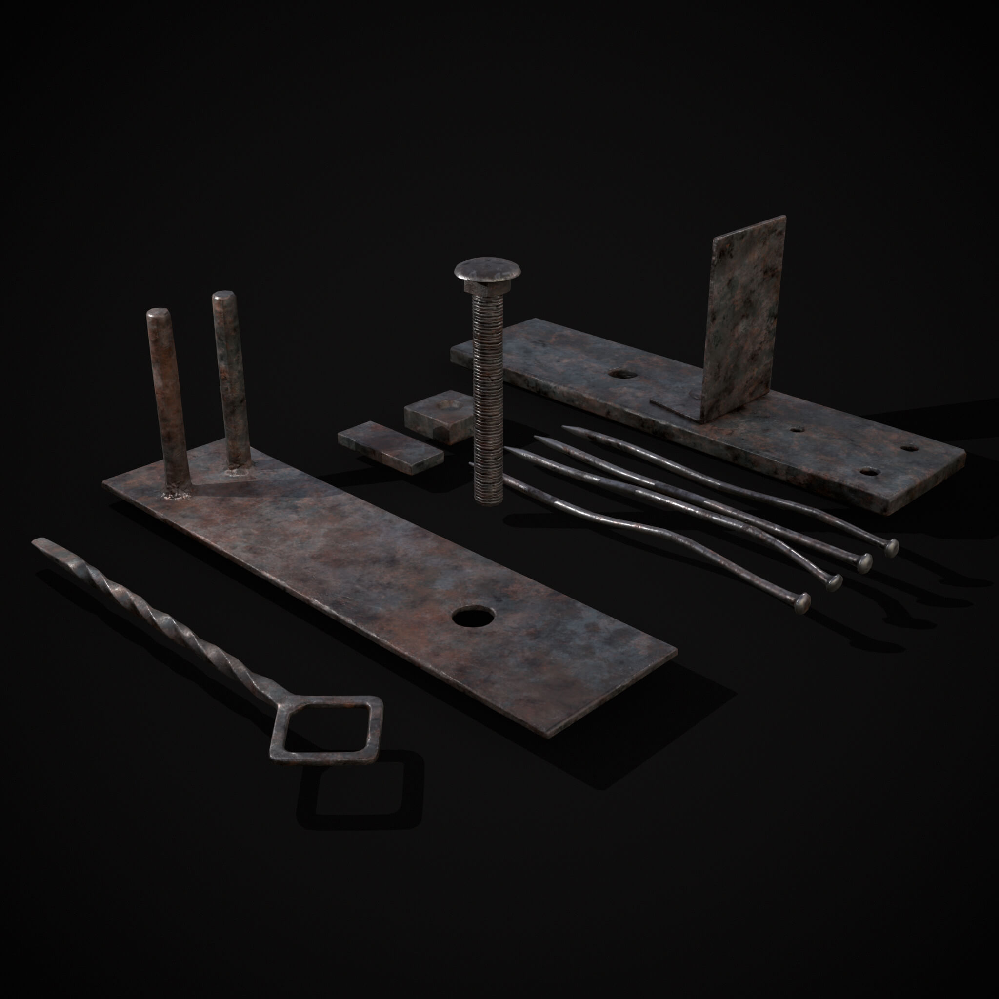 Deconstructed Blacksmith Fuller - 3D Model by Get Dead Entertainment