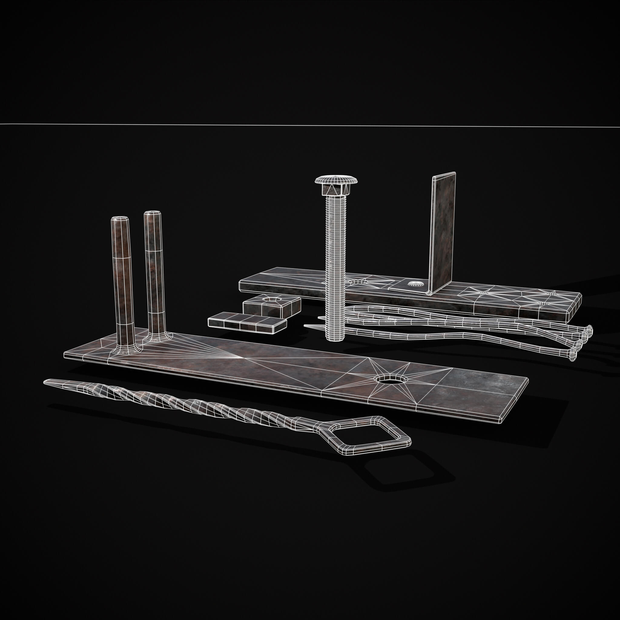 Deconstructed Blacksmith Fuller - 3D Model by Get Dead Entertainment