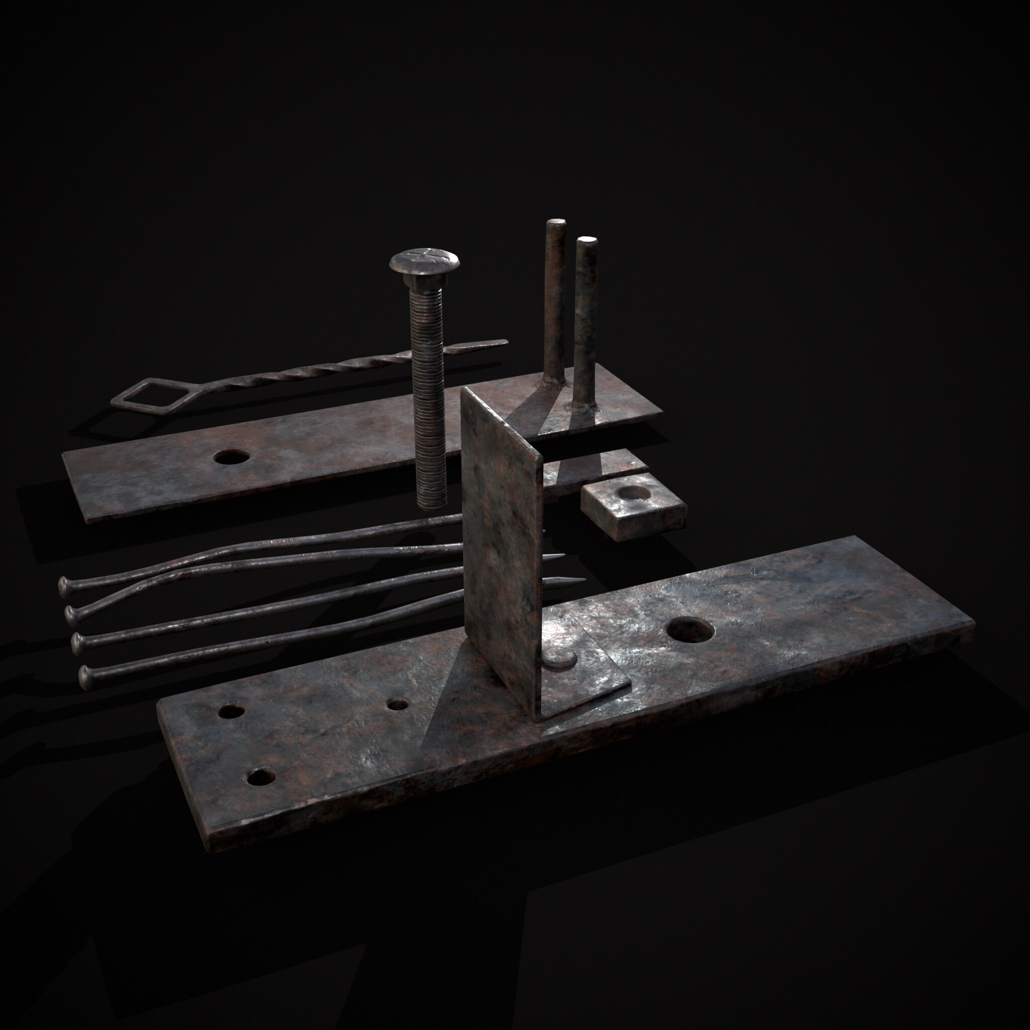 Deconstructed Blacksmith Fuller - 3D Model by Get Dead Entertainment