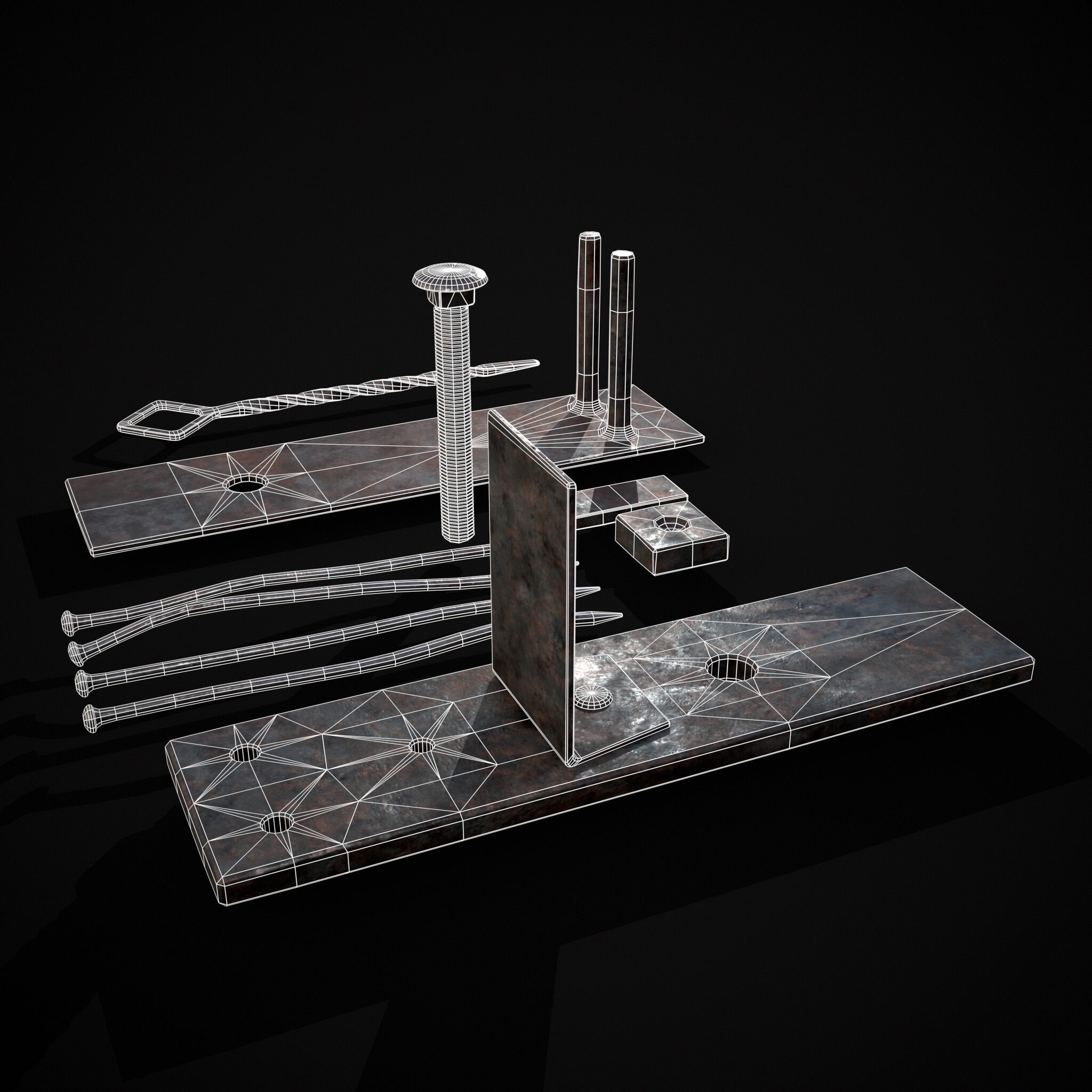 Deconstructed Blacksmith Fuller - 3D Model by Get Dead Entertainment