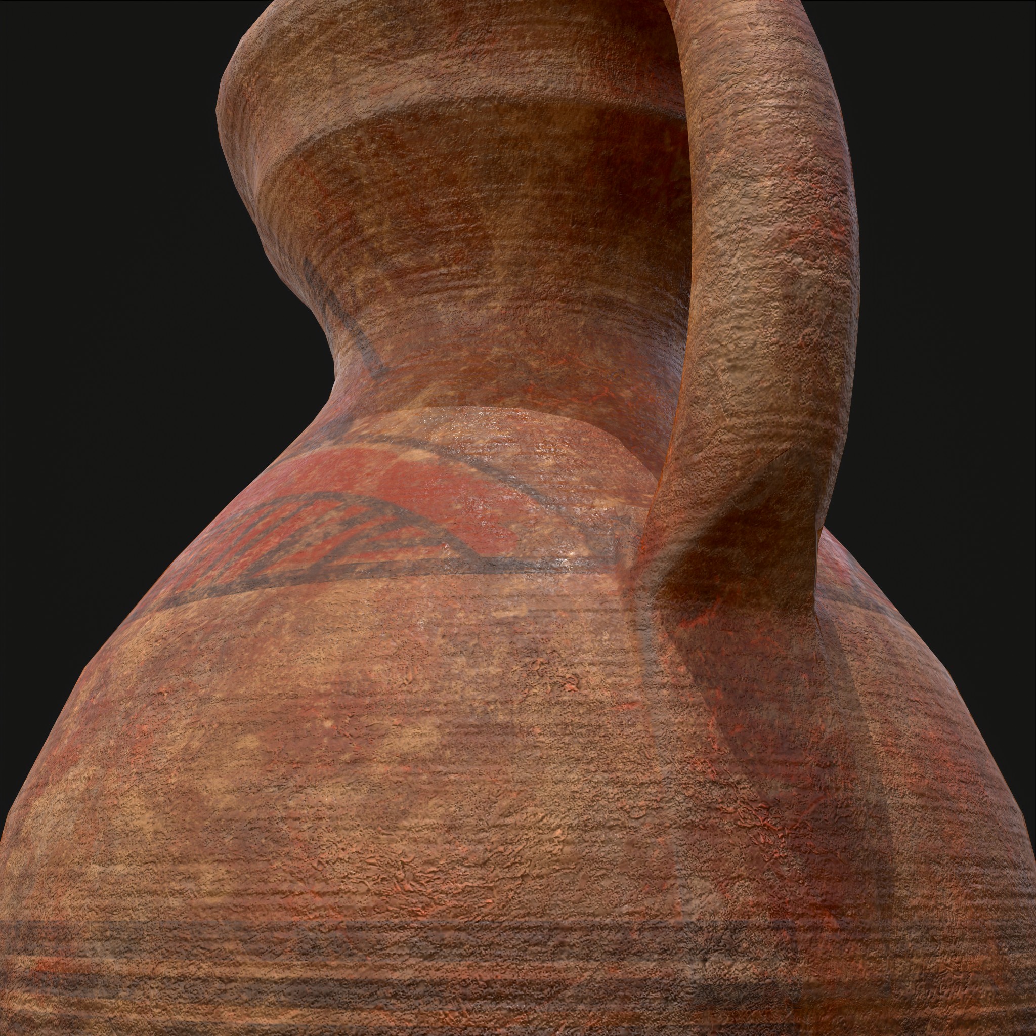 Decorated Medieval Earthenware Pitcher - 3D Model by Get Dead Entertainment