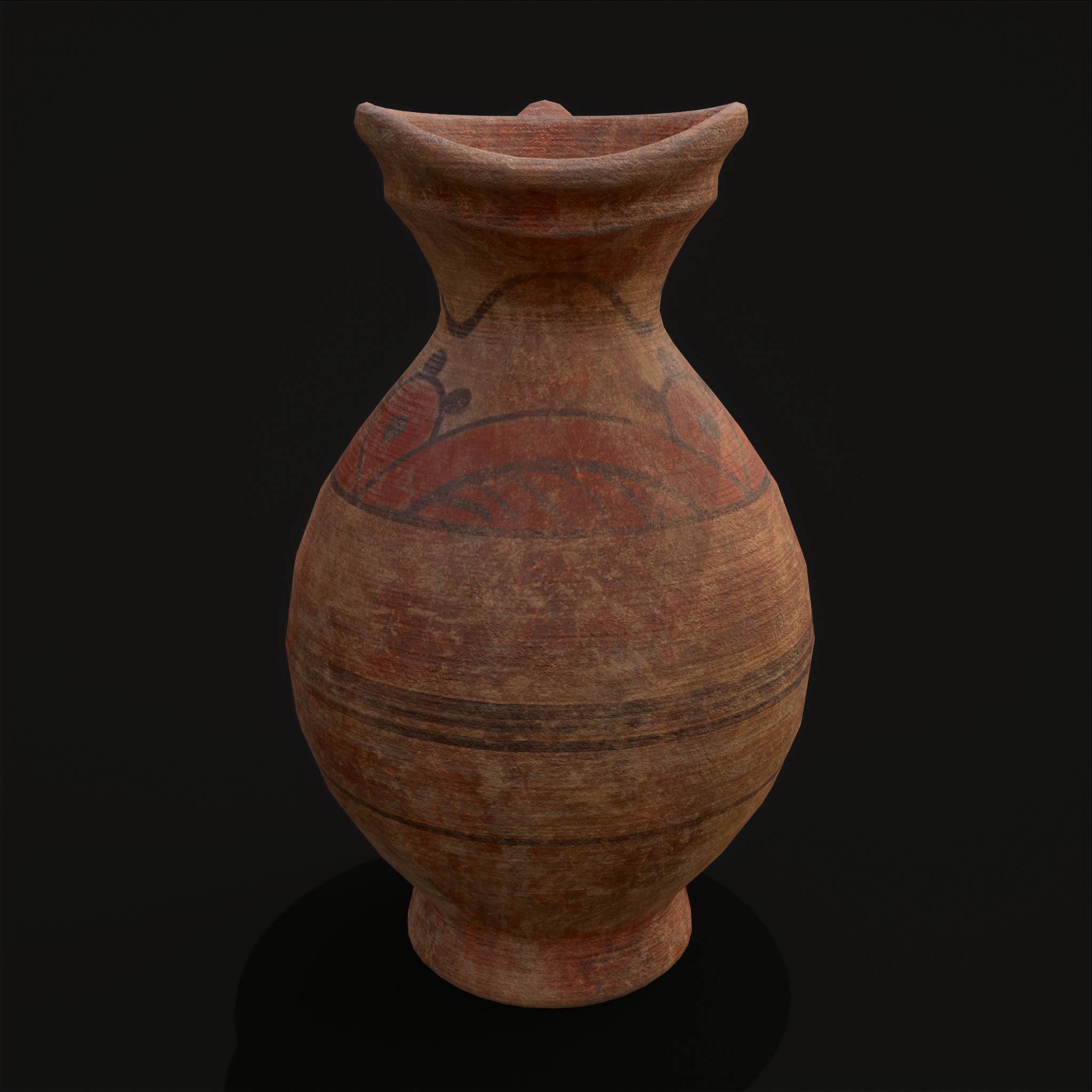 Decorated Medieval Earthenware Pitcher - 3D Model by Get Dead Entertainment
