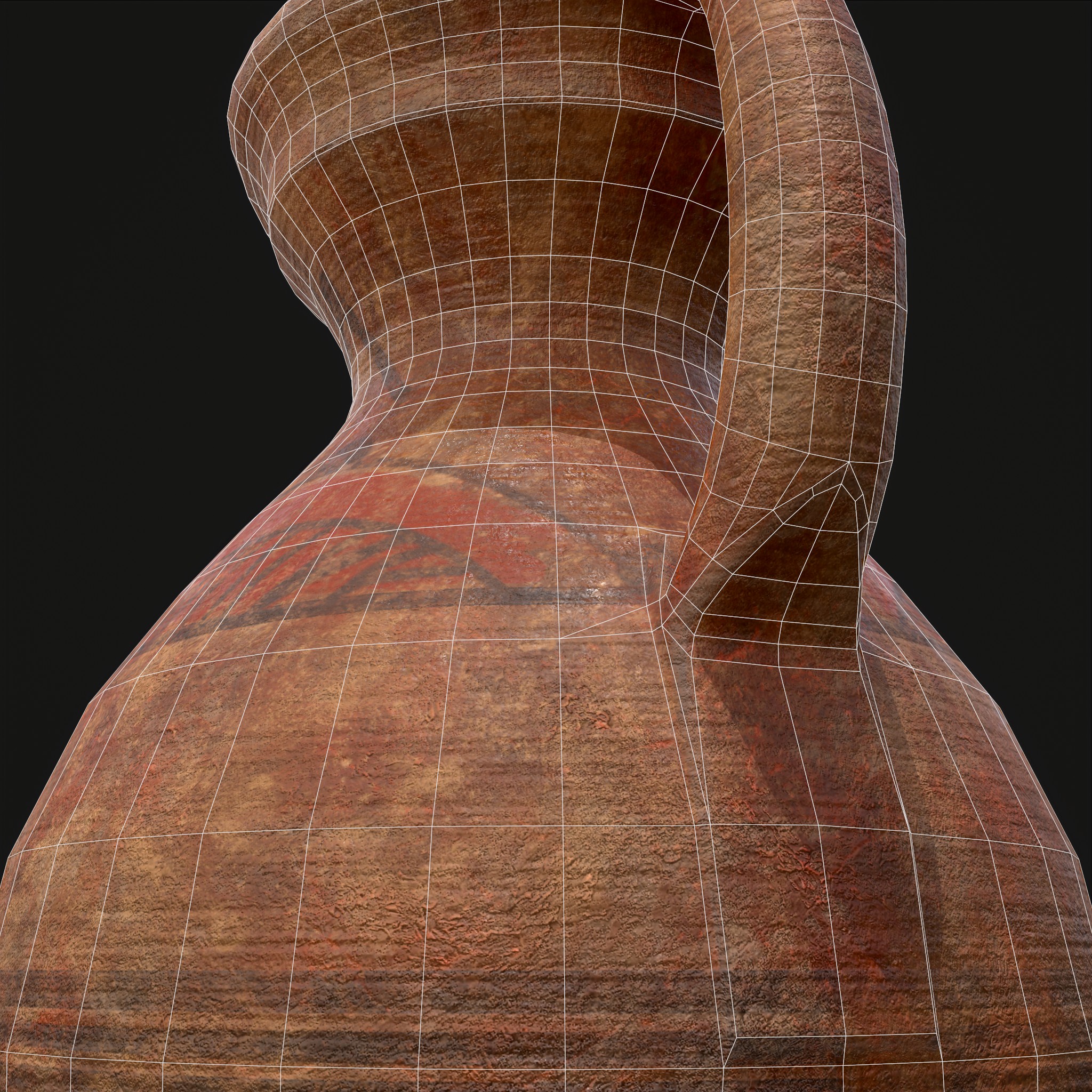 Decorated Medieval Earthenware Pitcher - 3D Model by Get Dead Entertainment