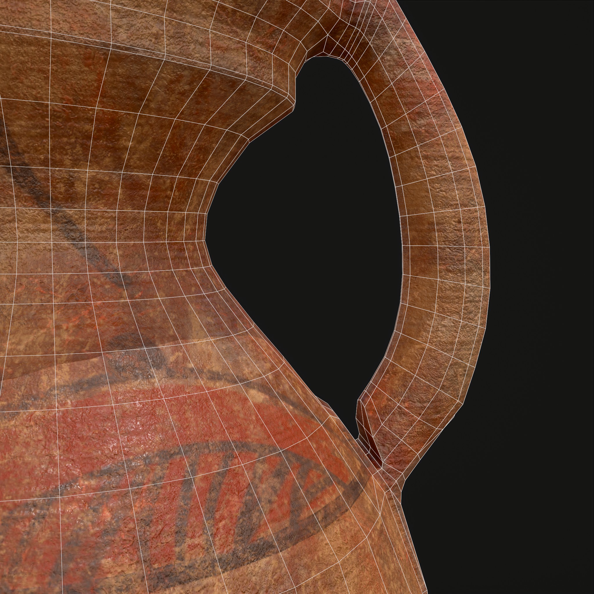 Decorated Medieval Earthenware Pitcher - 3D Model by Get Dead Entertainment
