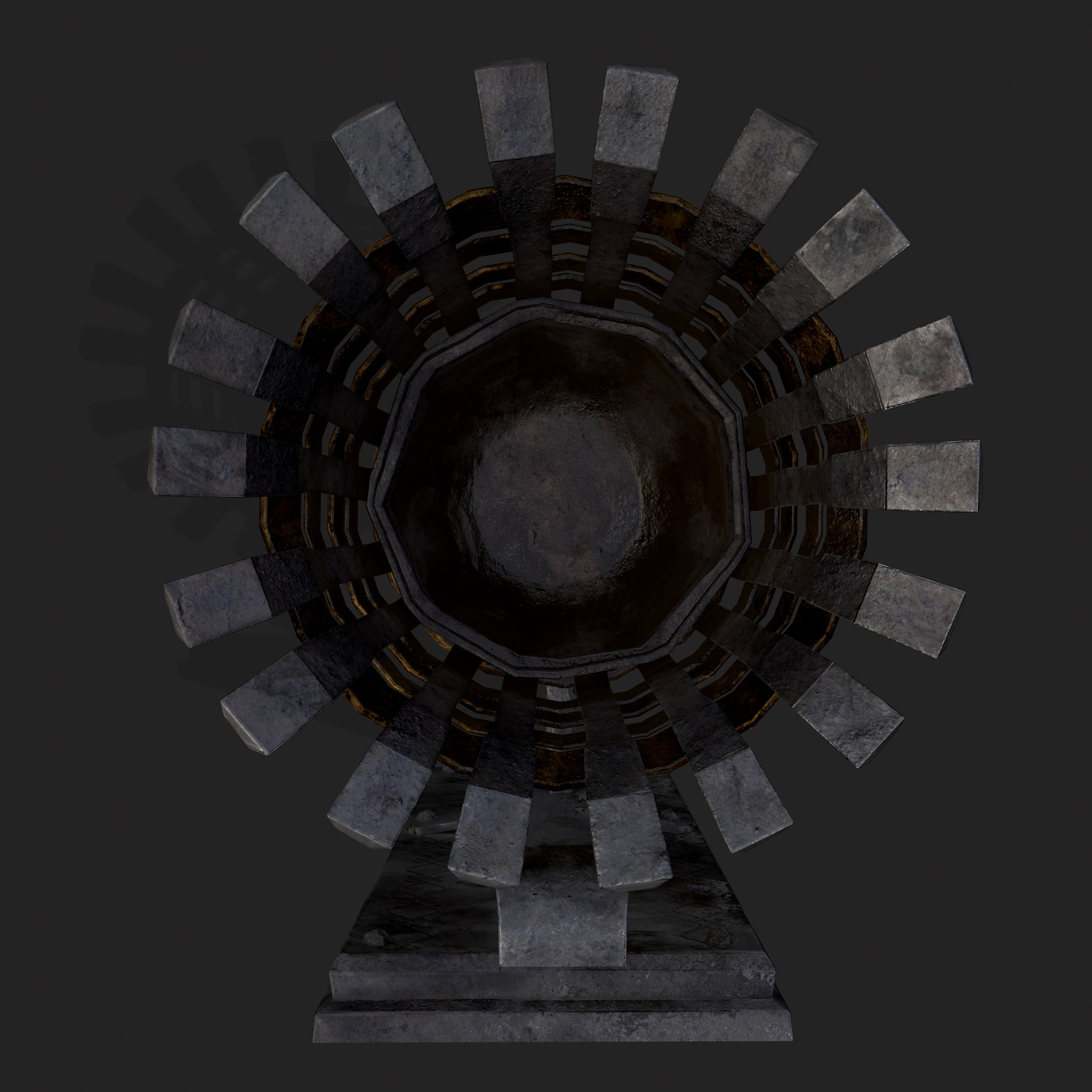 Decorative Medieval Torch - 3D Model by Get Dead Entertainment