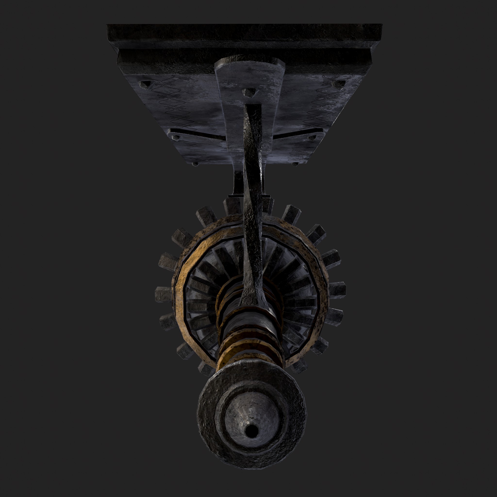 Decorative Medieval Torch - 3D Model by Get Dead Entertainment