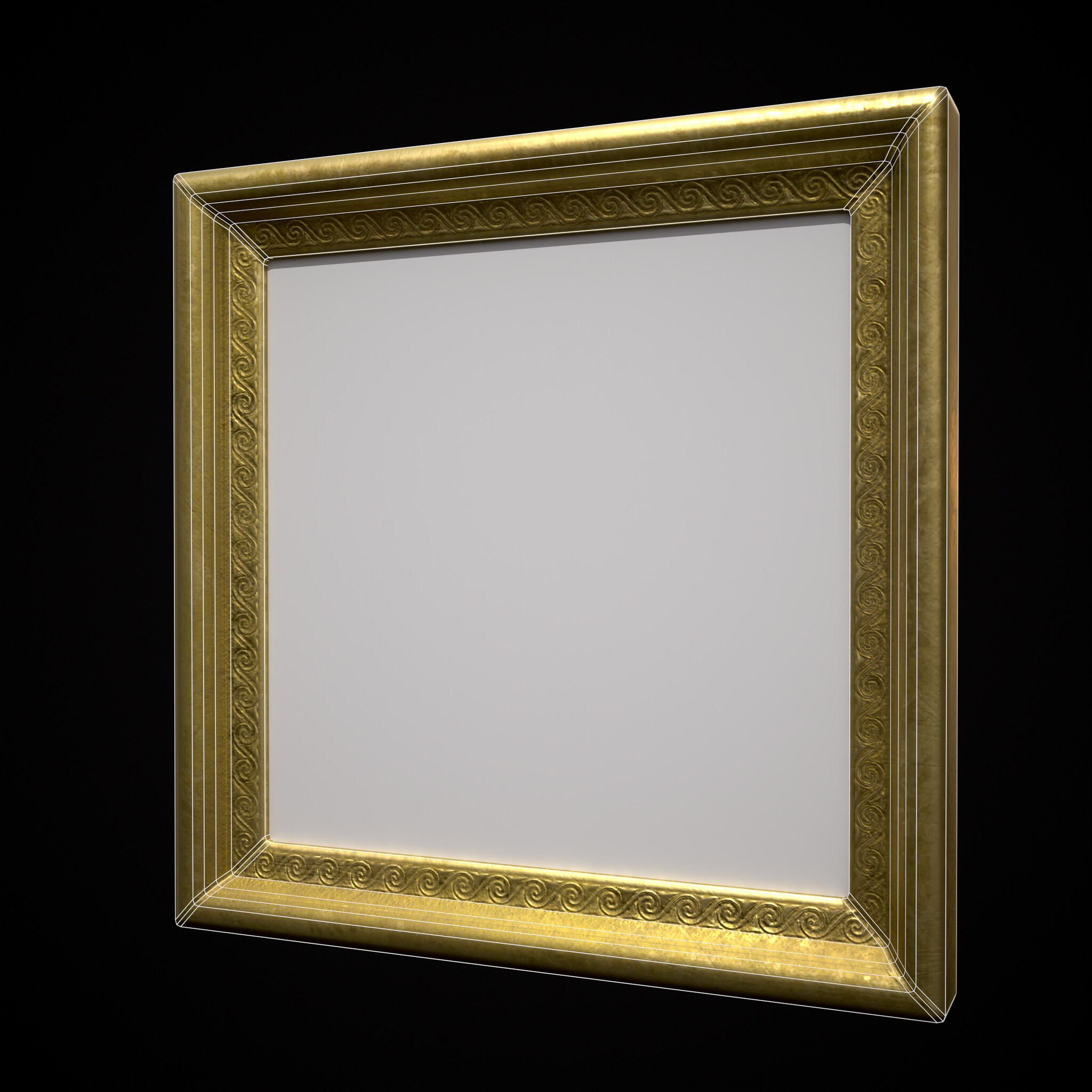 Decorative Painting Frames - 3D Model by Get Dead Entertainment