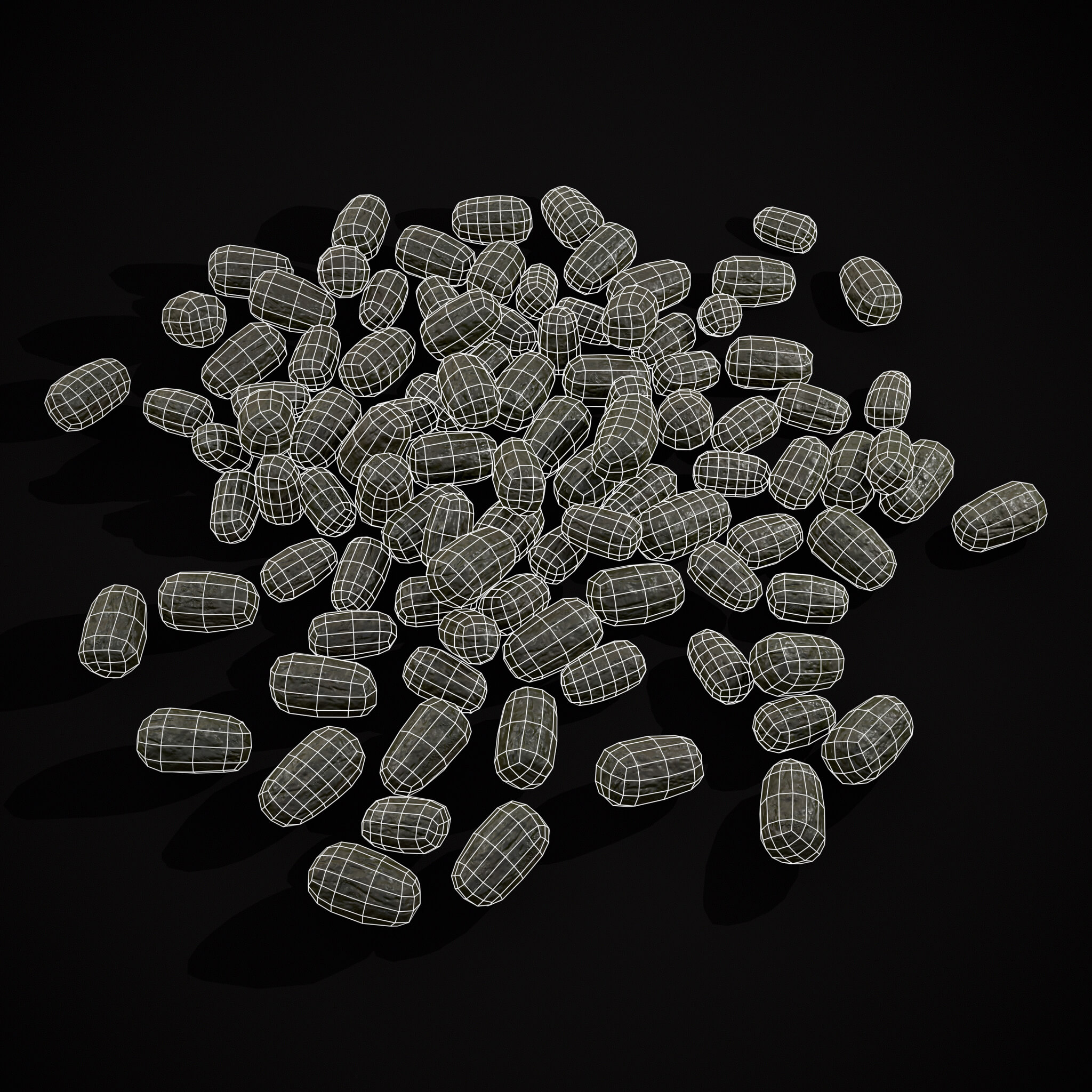 Deer Poop Pellets - 3D Model by Get Dead Entertainment