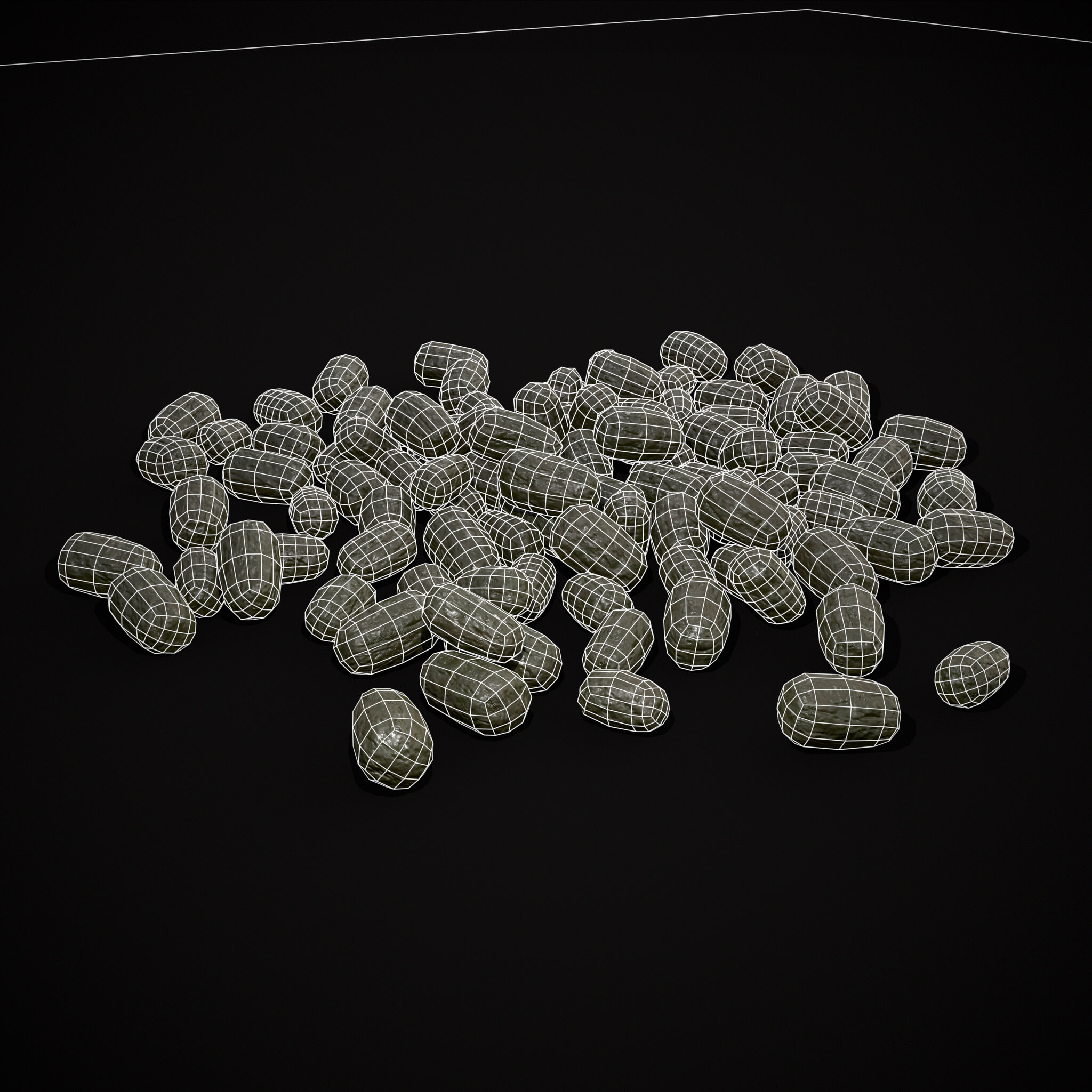 Deer Poop Pellets - 3D Model by Get Dead Entertainment