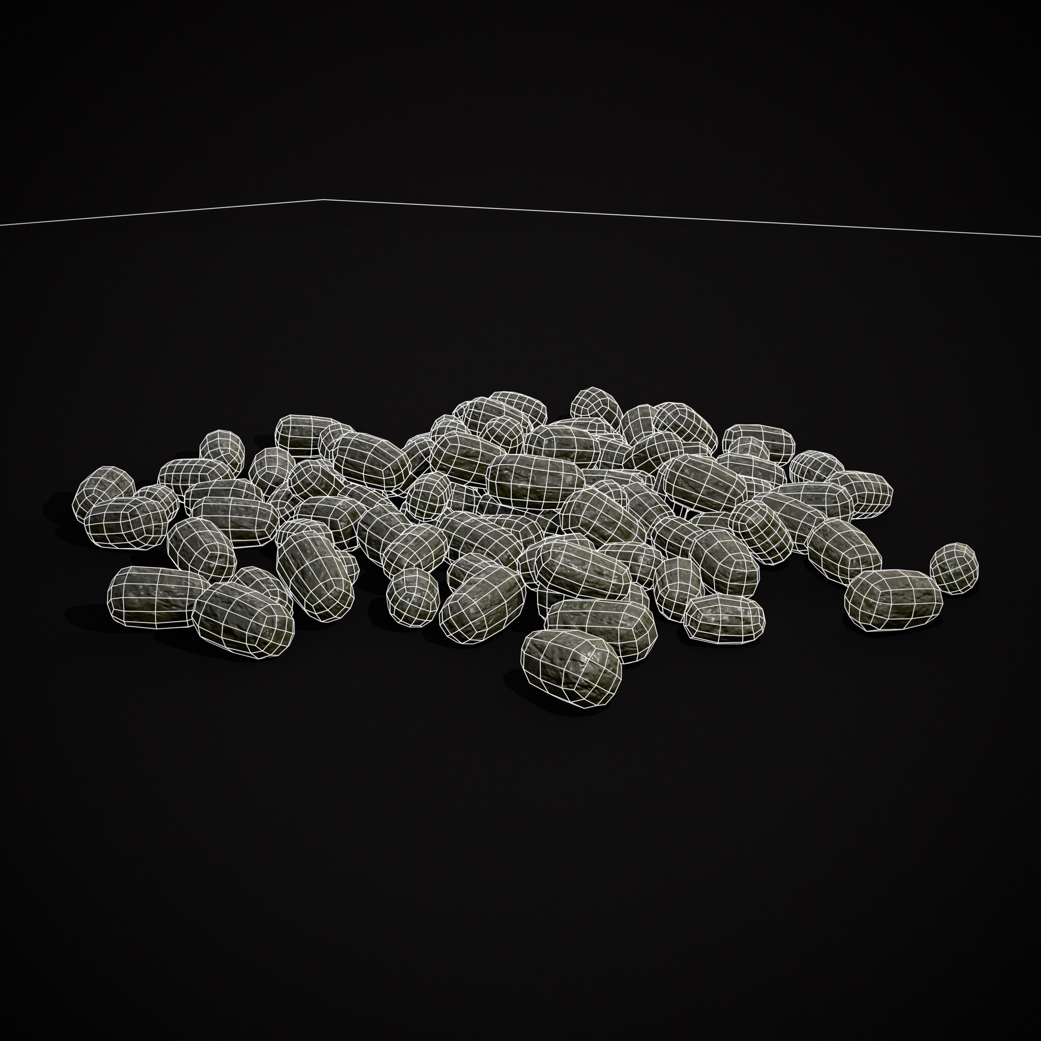 Deer Poop Pellets - 3D Model by Get Dead Entertainment