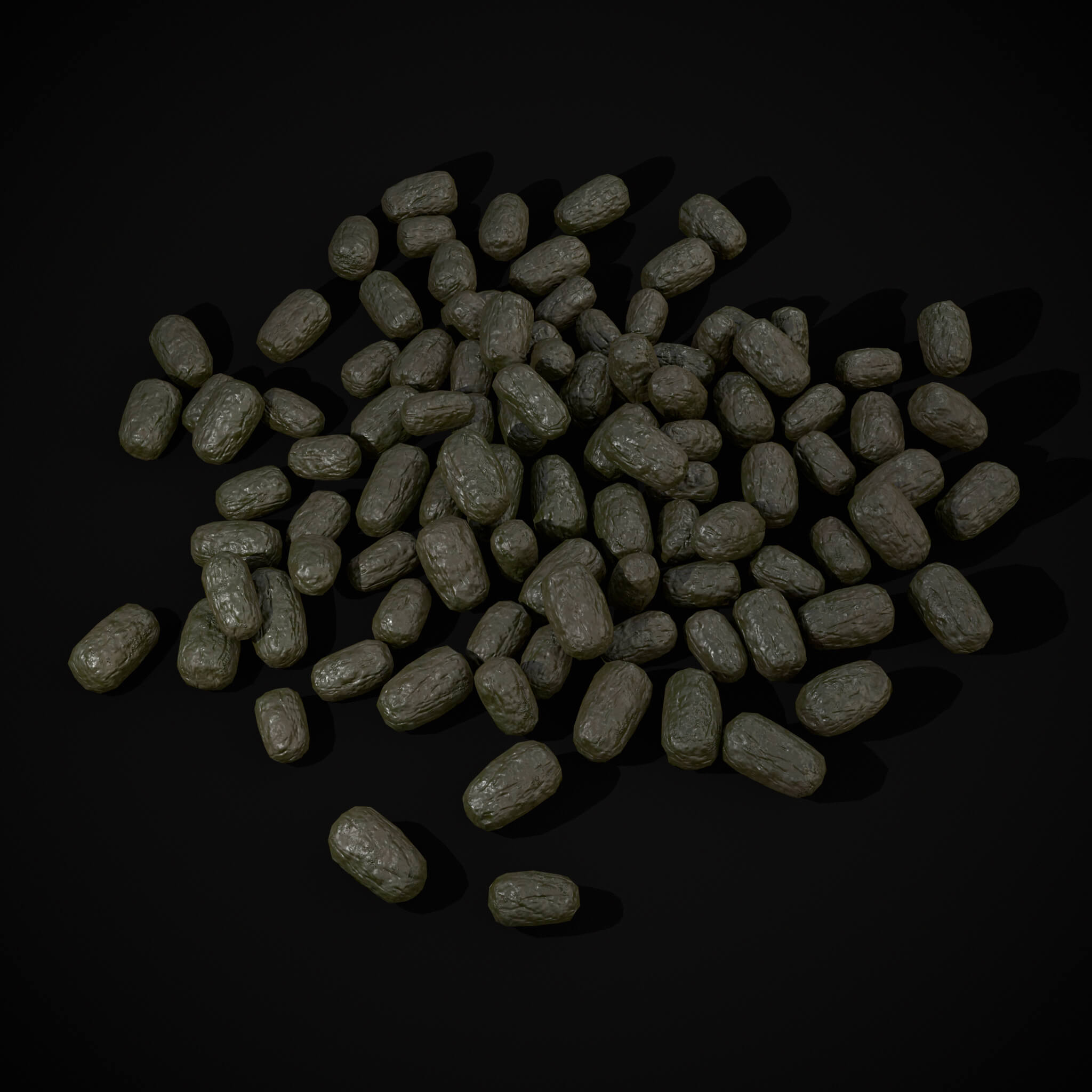 Deer Poop Pellets - 3D Model by Get Dead Entertainment
