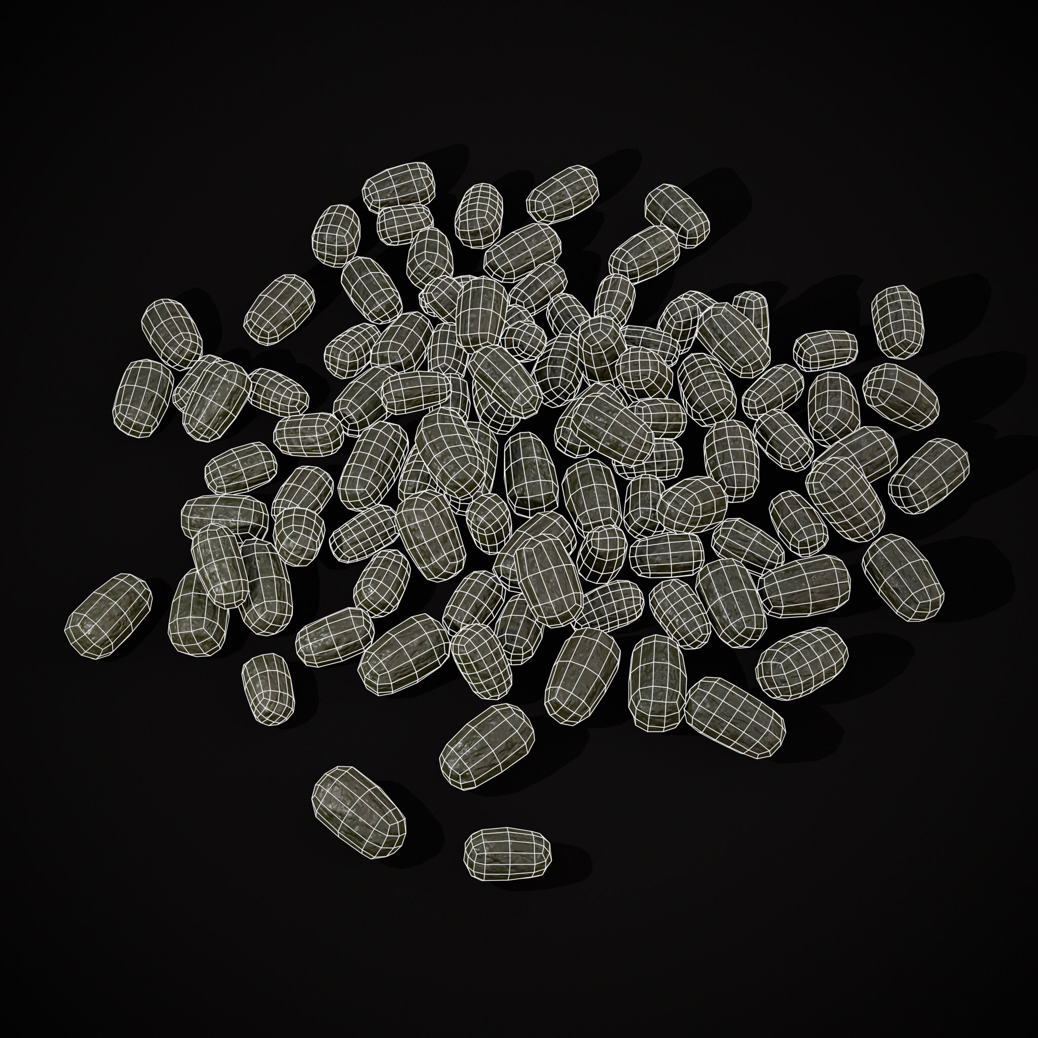 Deer Poop Pellets - 3D Model by Get Dead Entertainment