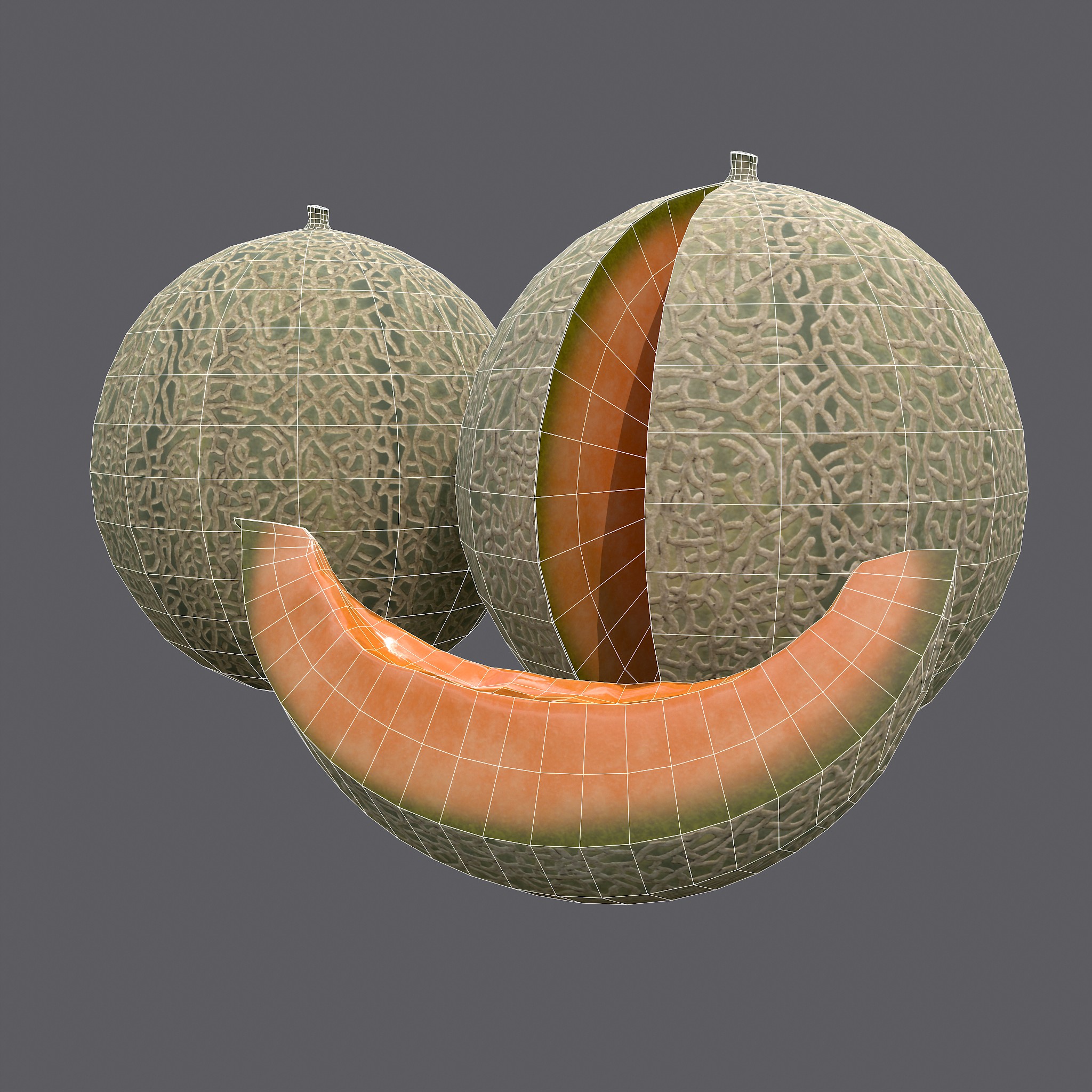 Delicious Melons - 3D Model by Get Dead Entertainment