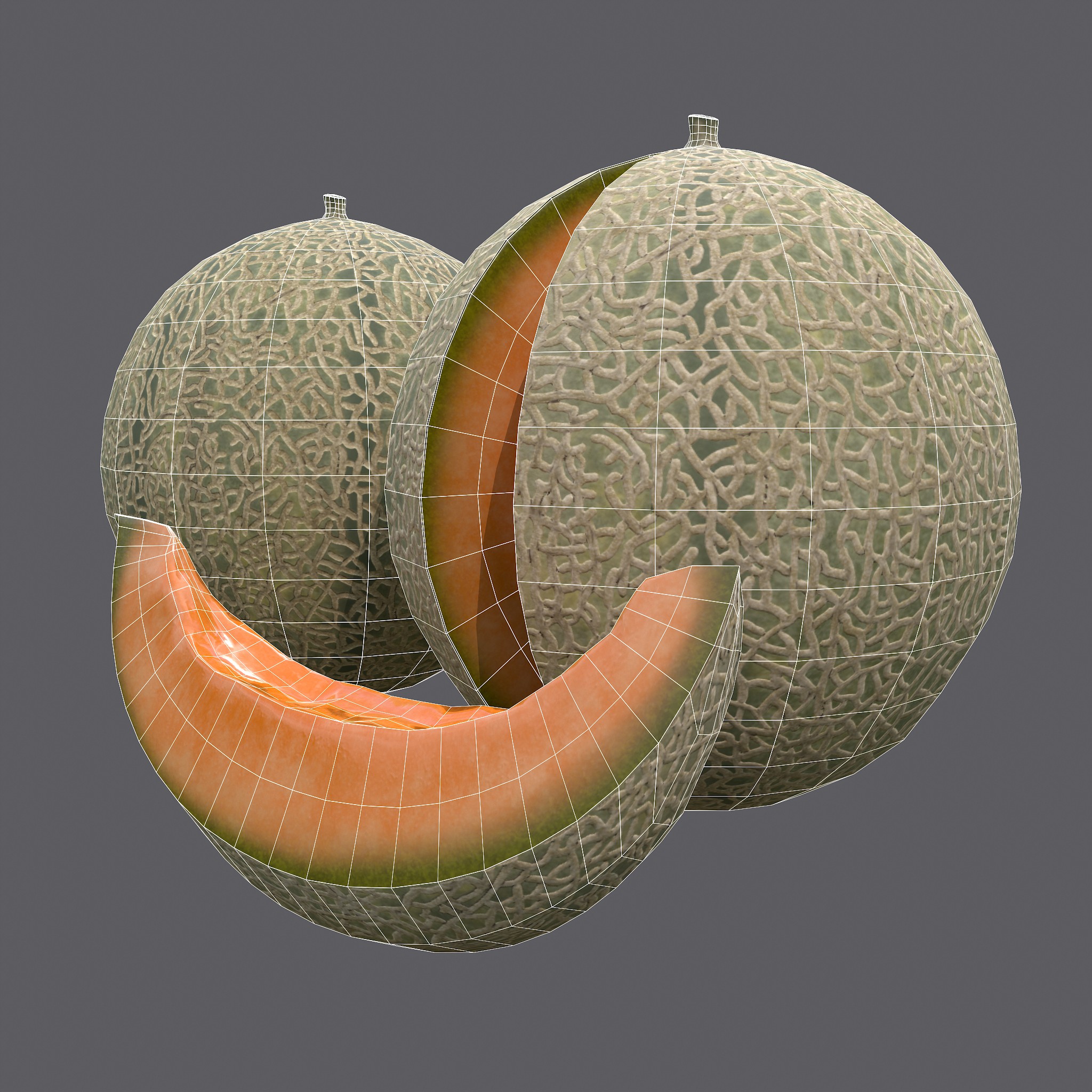 Delicious Melons - 3D Model by Get Dead Entertainment