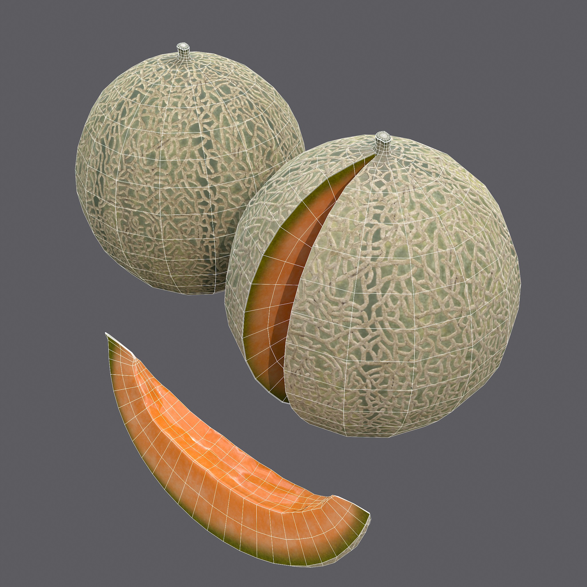 Delicious Melons - 3D Model by Get Dead Entertainment