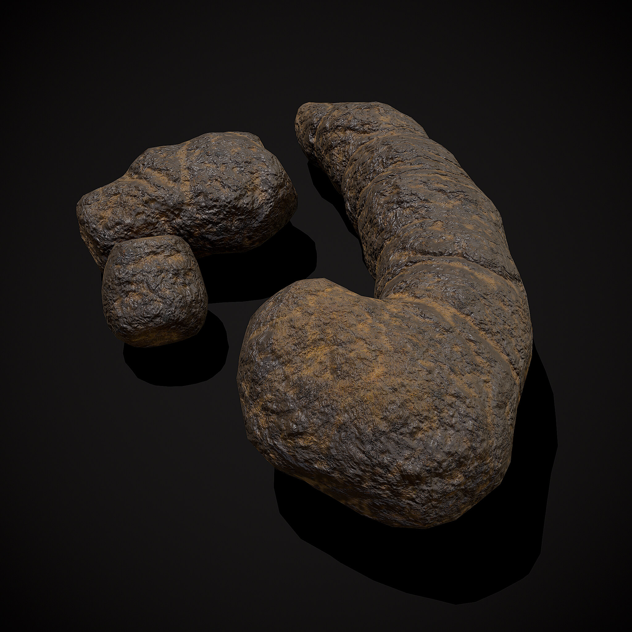 Dog Poop Realistic - 3D Model by Get Dead Entertainment