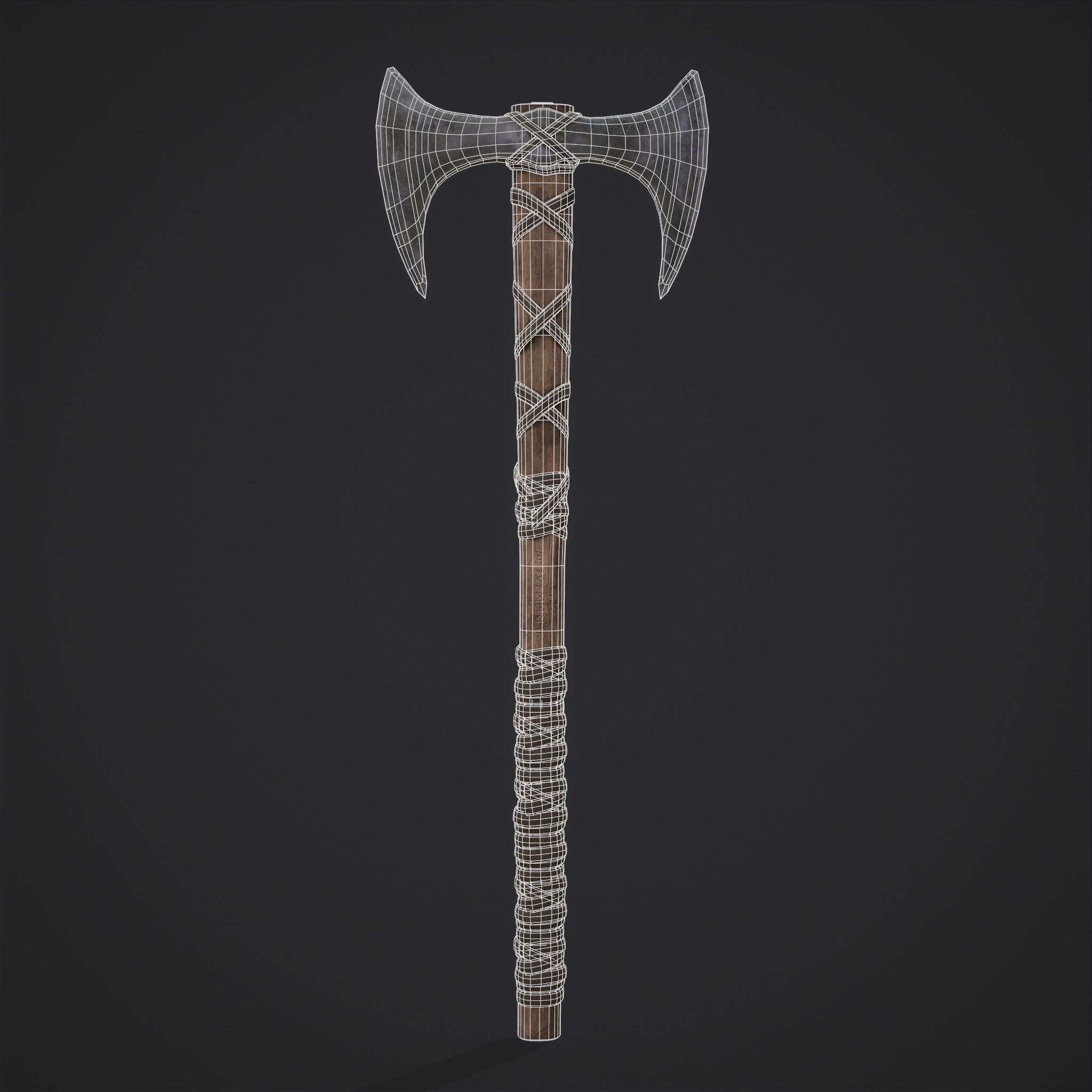 Double Sided Ax - 3D Model by Get Dead Entertainment