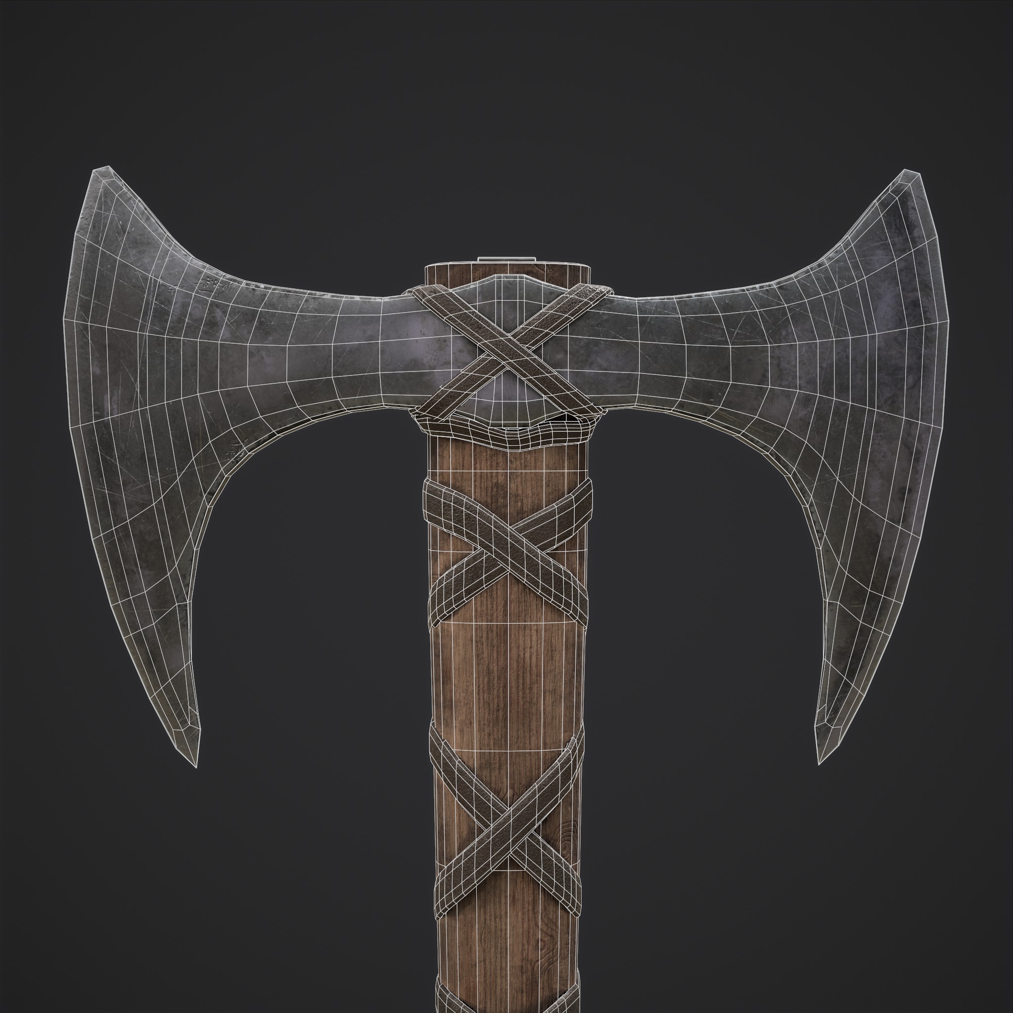 Double Sided Ax - 3D Model by Get Dead Entertainment