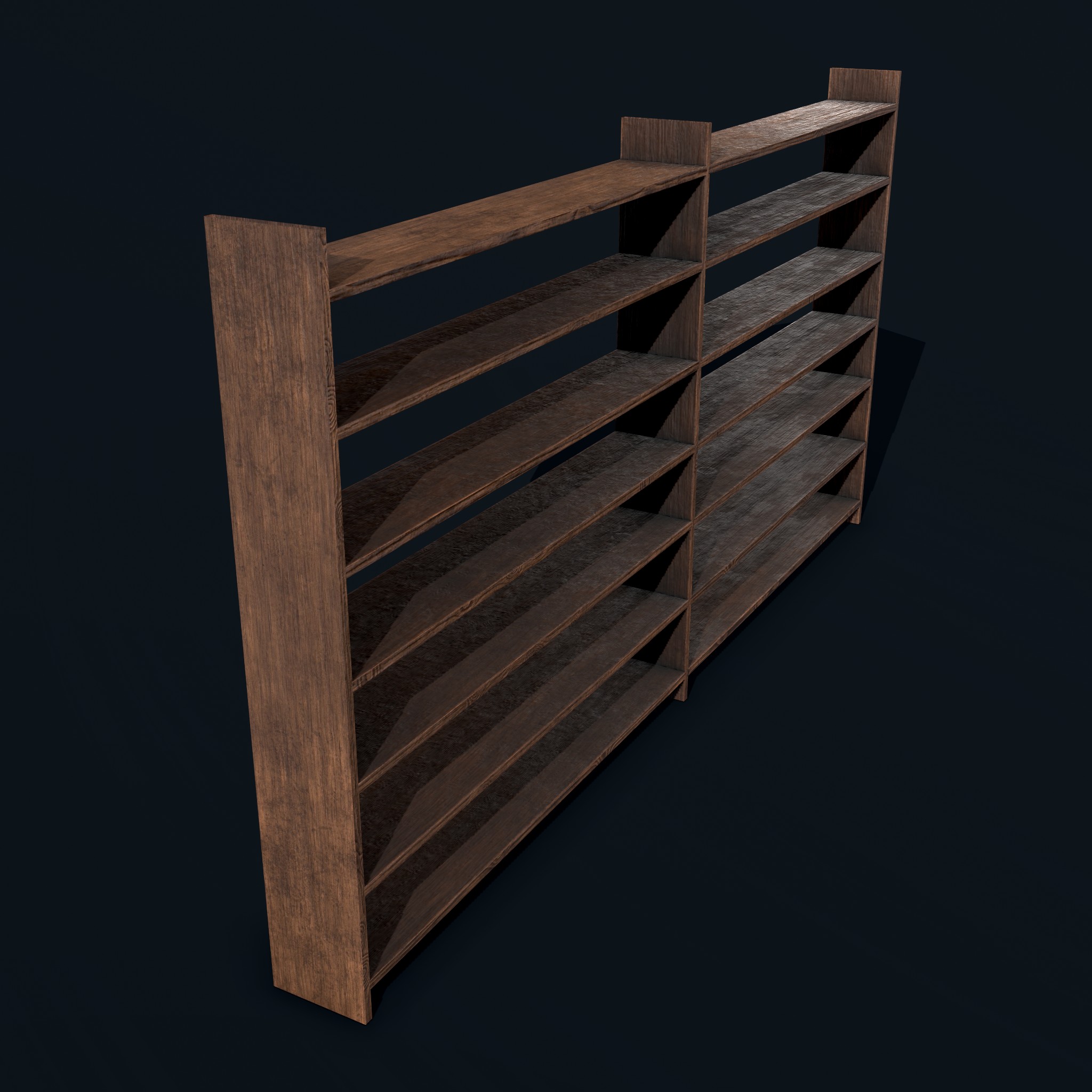 Double Sided Shelf - 3D Model by Get Dead Entertainment