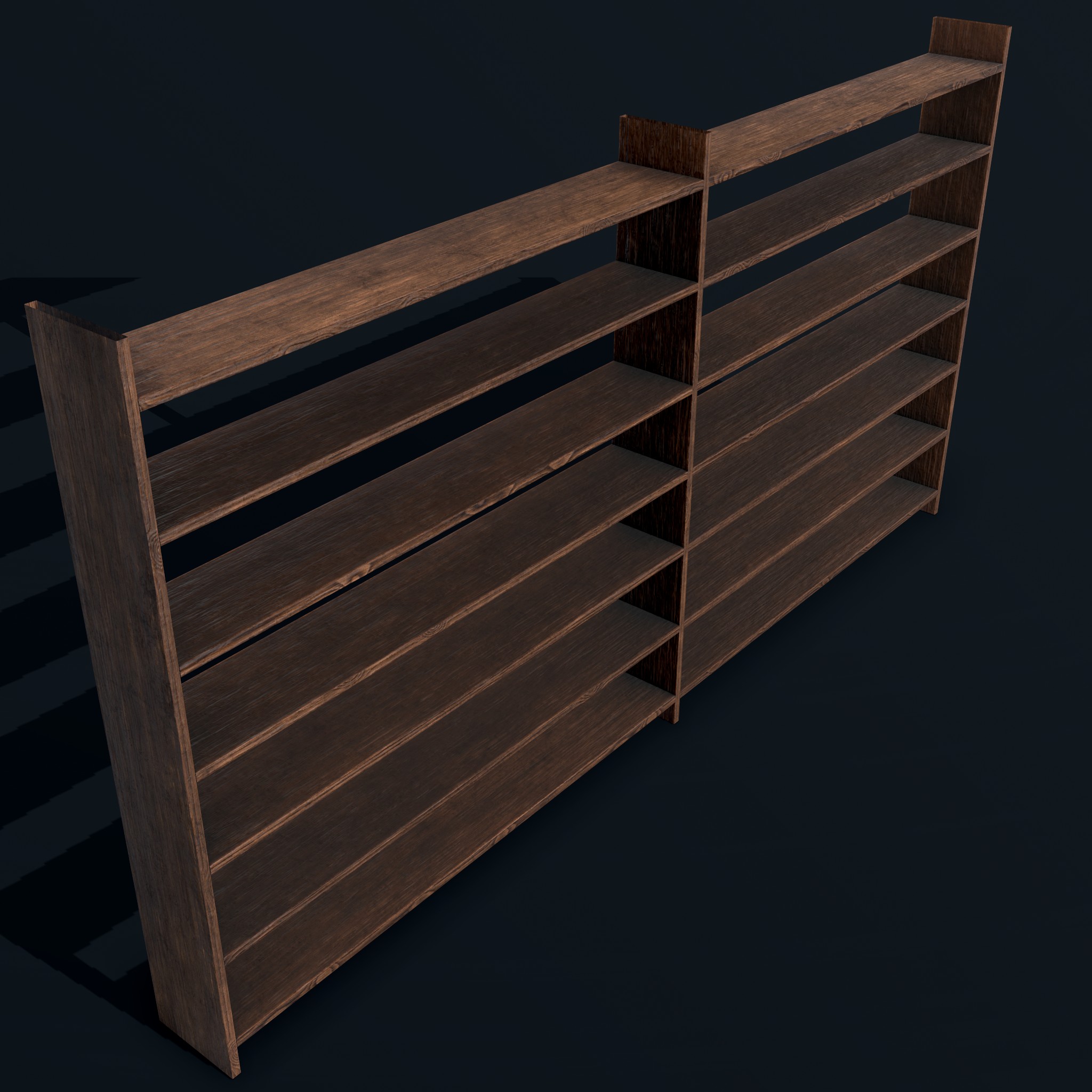 Double Sided Shelf - 3D Model by Get Dead Entertainment