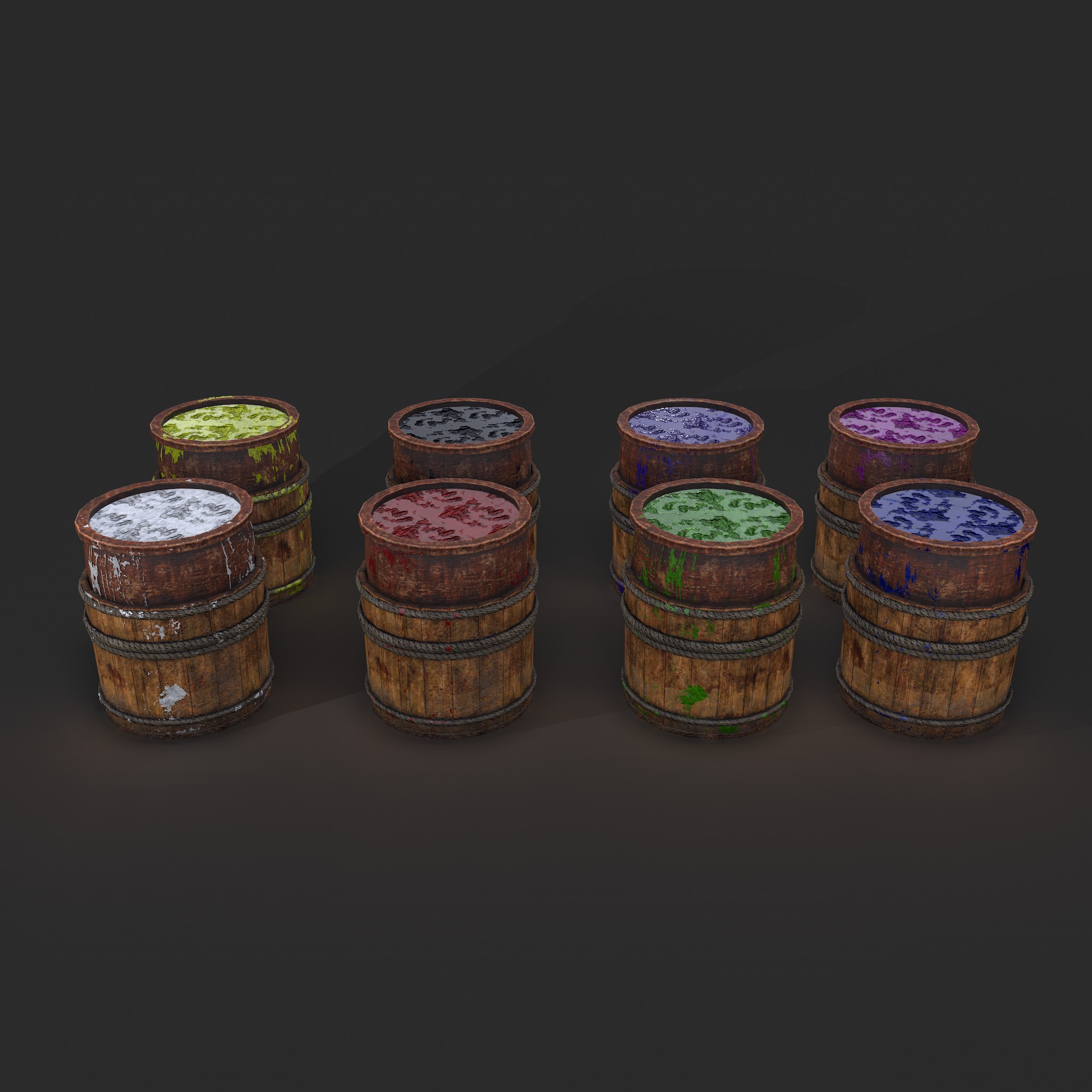 Dye Bucket - 3D Model by Get Dead Entertainment